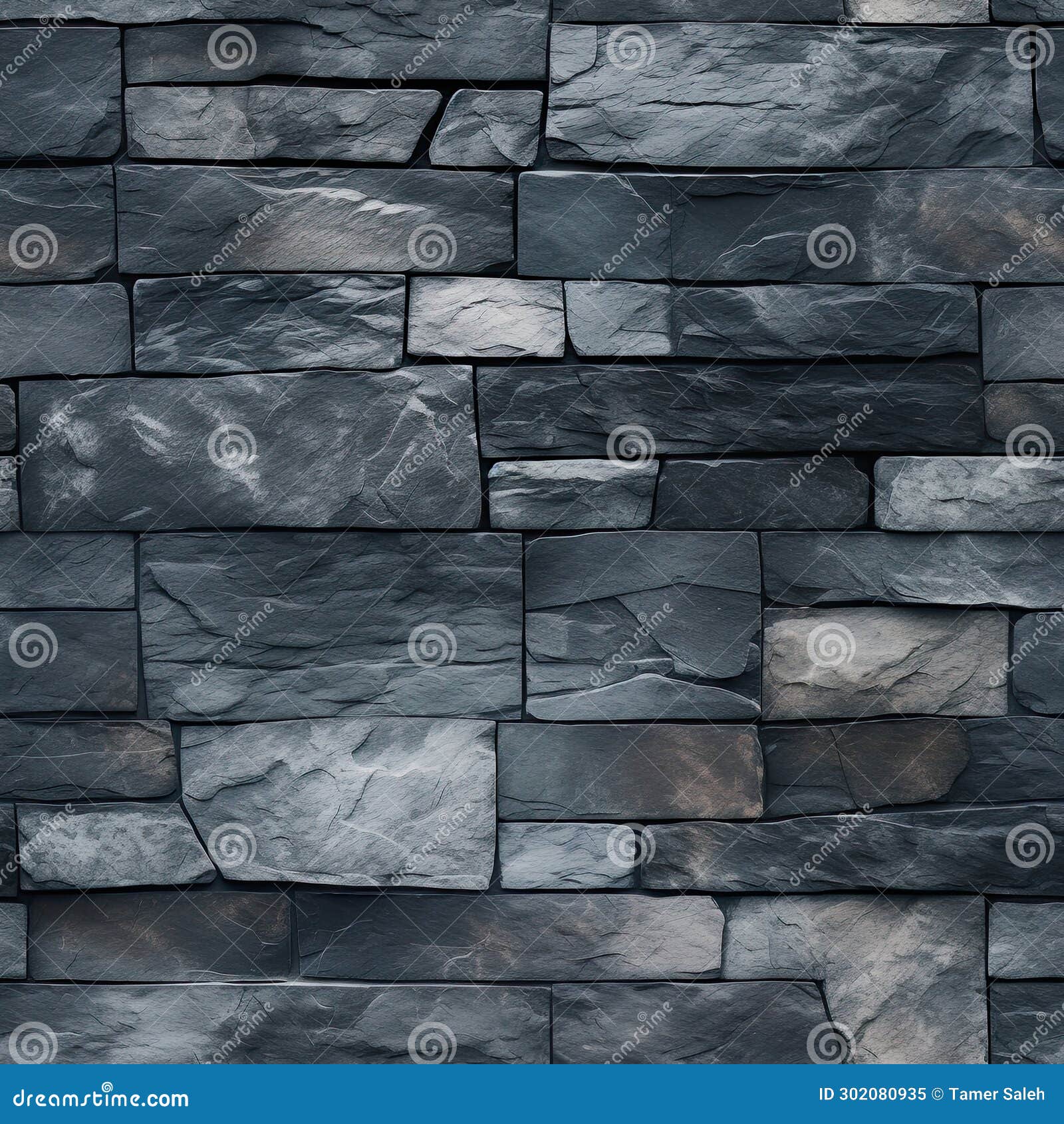 Stone Texture Seamless Pattern. Stock Illustration - Illustration of ...