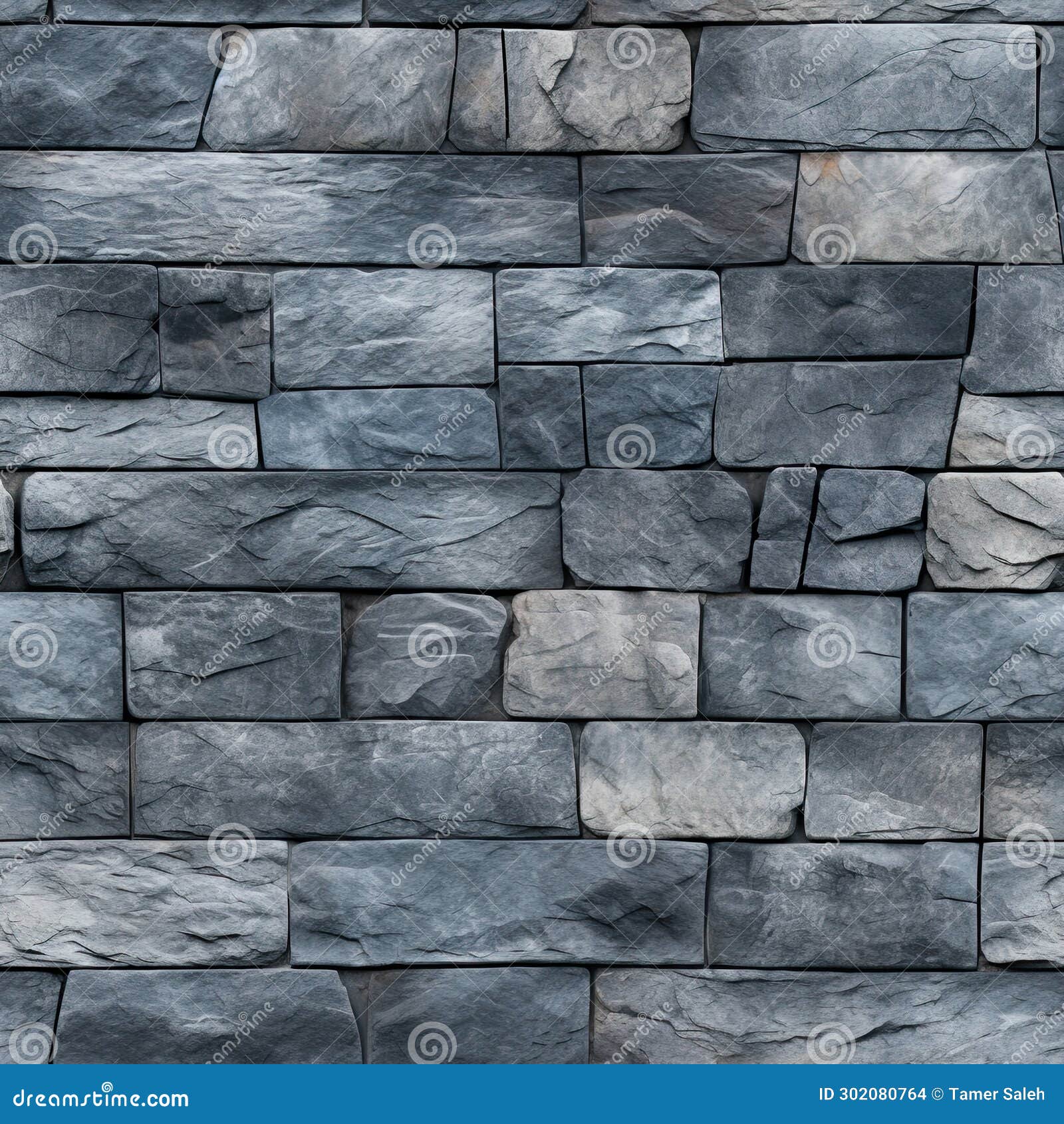 Stone Texture Seamless Pattern. Stock Illustration - Illustration of ...