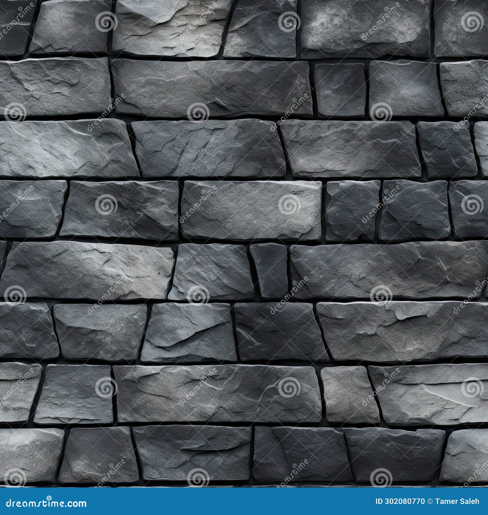 Stone Texture Seamless Pattern. Stock Illustration - Illustration of ...
