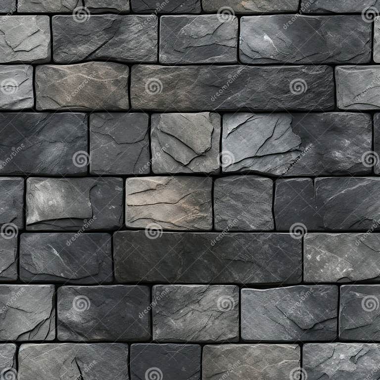 Stone Texture Seamless Pattern. Stock Illustration - Illustration of ...