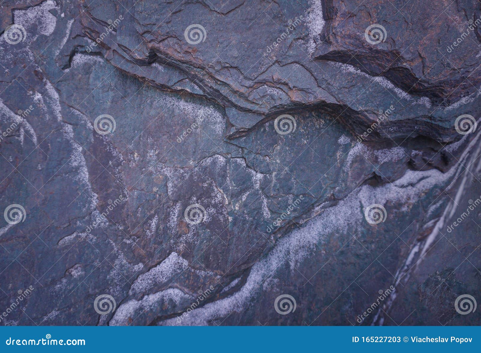 Stone texture in snow stock image. Image of cobble, antique - 165227203