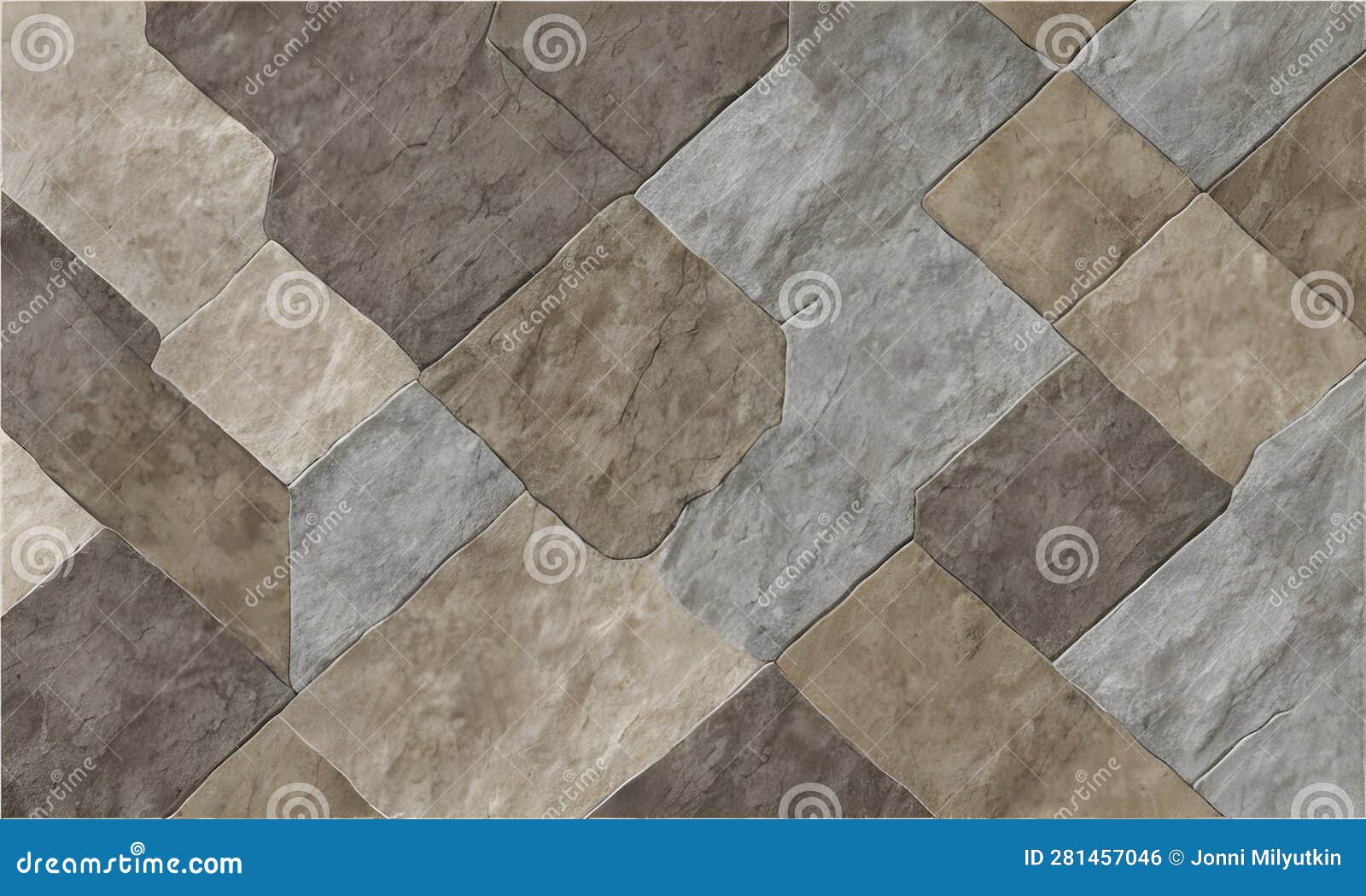 Stone Texture Using Different Shades of Gray and Brown Stock ...