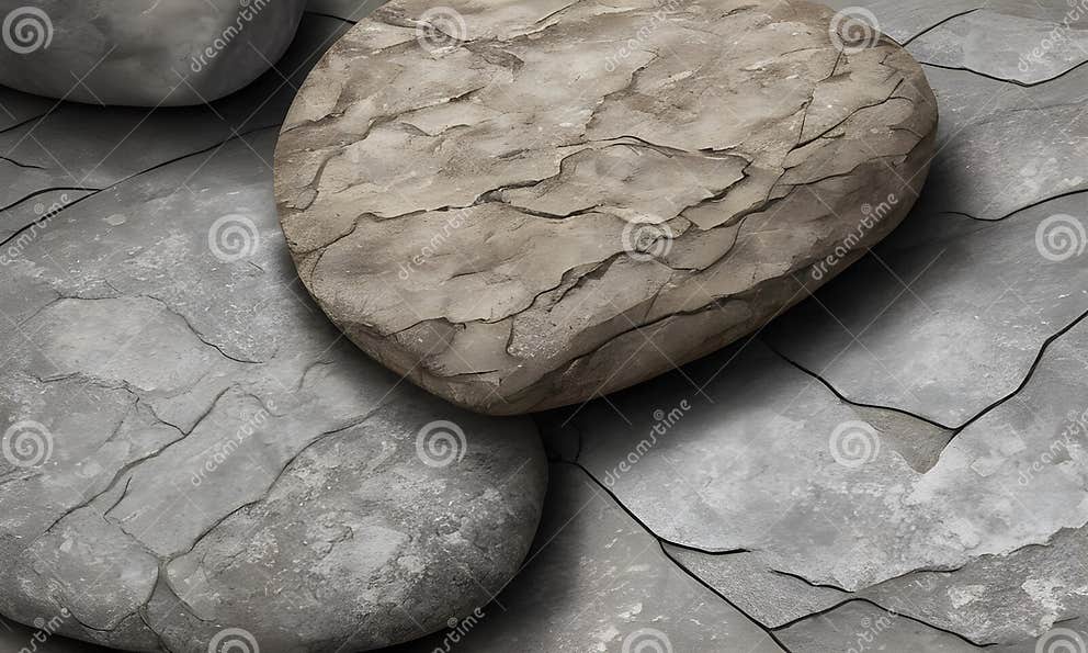 Stone Texture Using Different Shades of Gray and Brown Stock ...