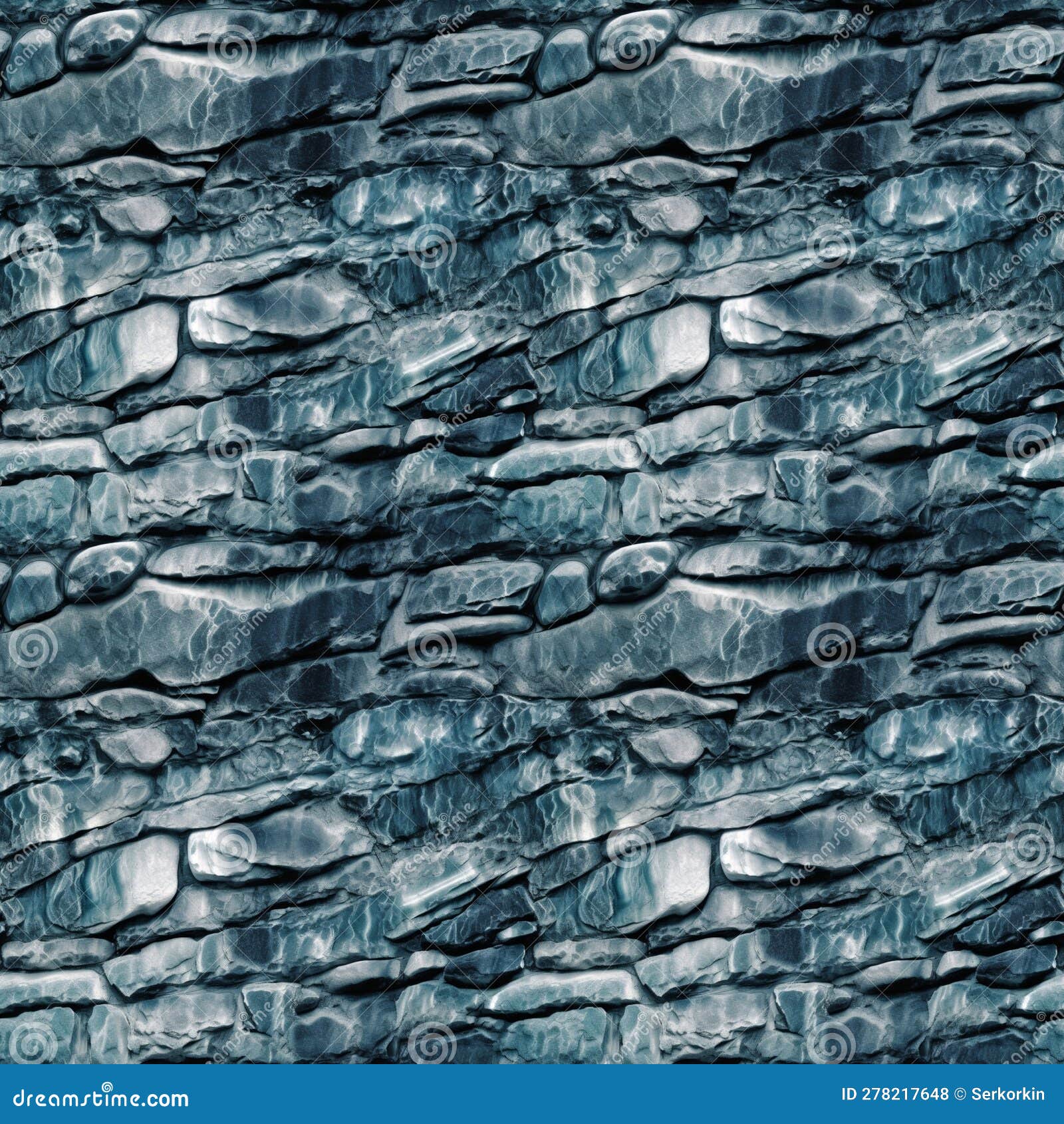 Stone Texture of Wall Seamless Pattern Design. Surface Rock Background ...