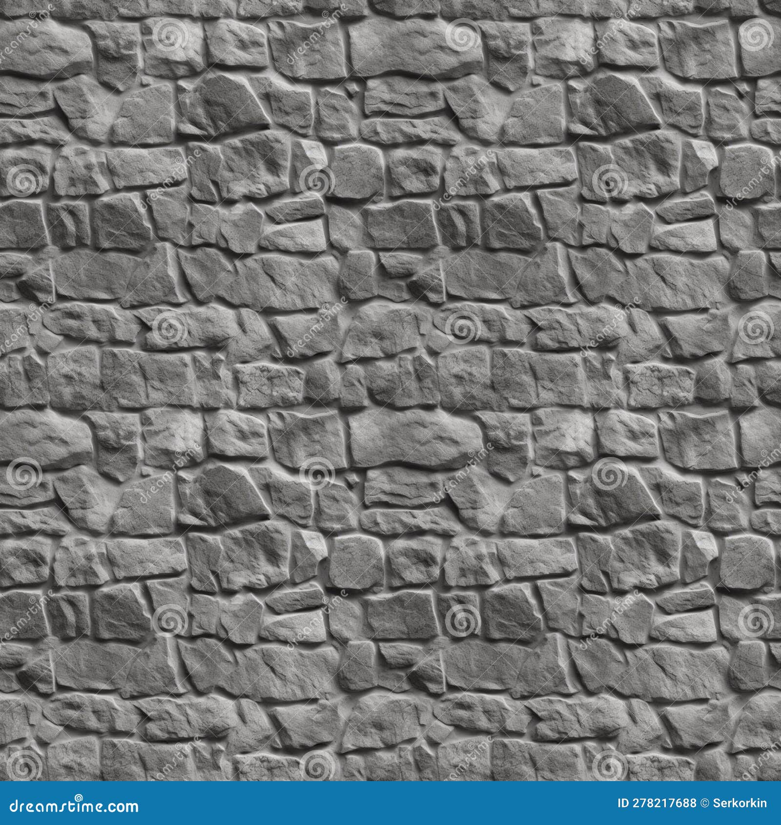Stone Texture of Wall Seamless Pattern Design. Surface Rock Grey ...