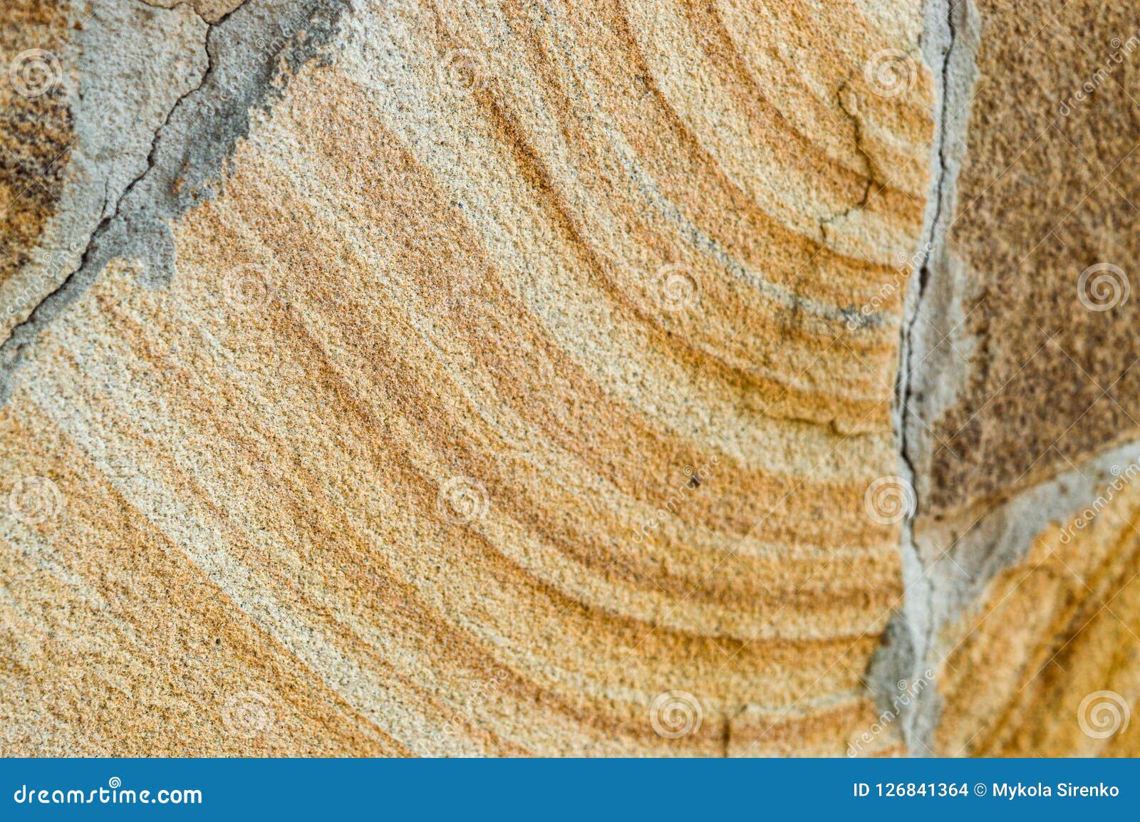 Stone Texture Wavy Decorative Sand Color Day Stock Photo - Image of ...