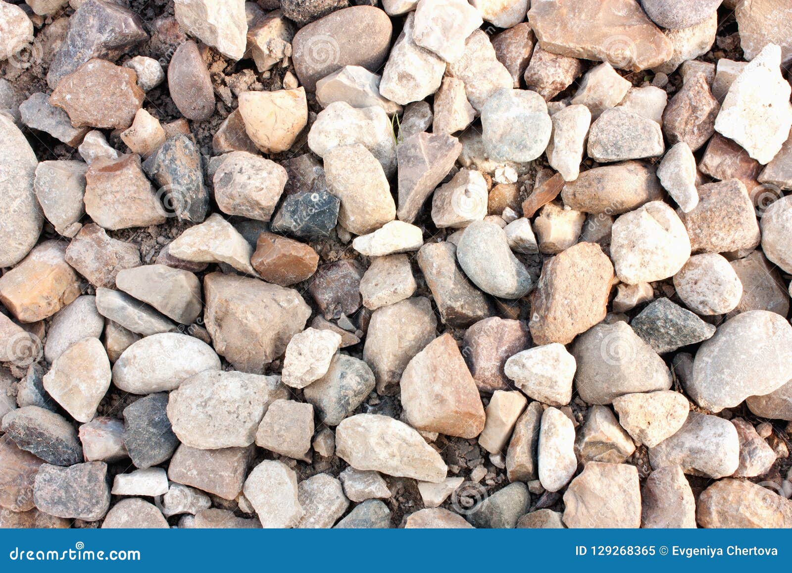 Stone Texture, White Light Rock Surface, Pebble Pattern, Small Gravel ...