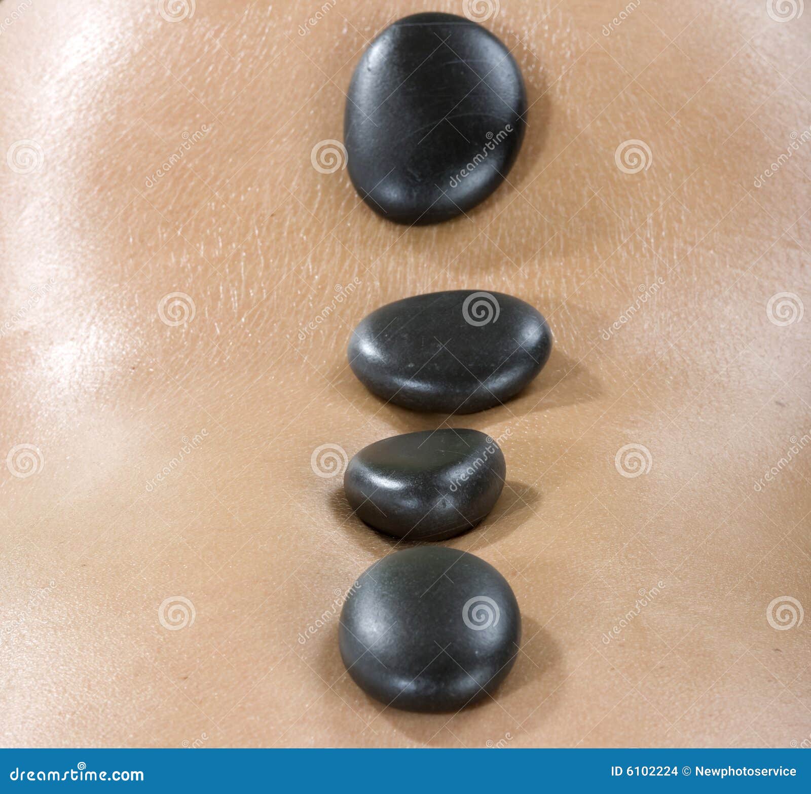 Stone therapy stock photo. Image of grey, girl, health - 6102224