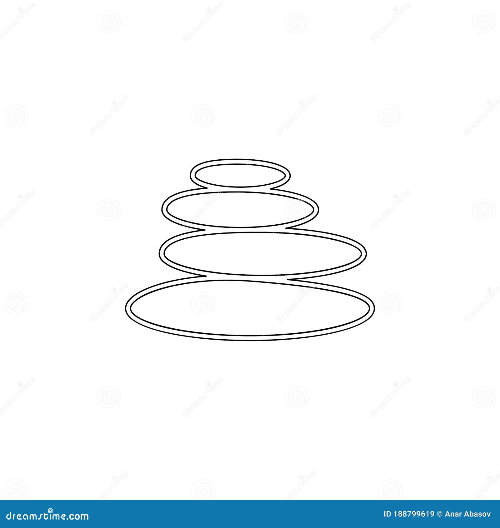 Therapy Outline Objects. White Background. Hand Drawing. Vector ...