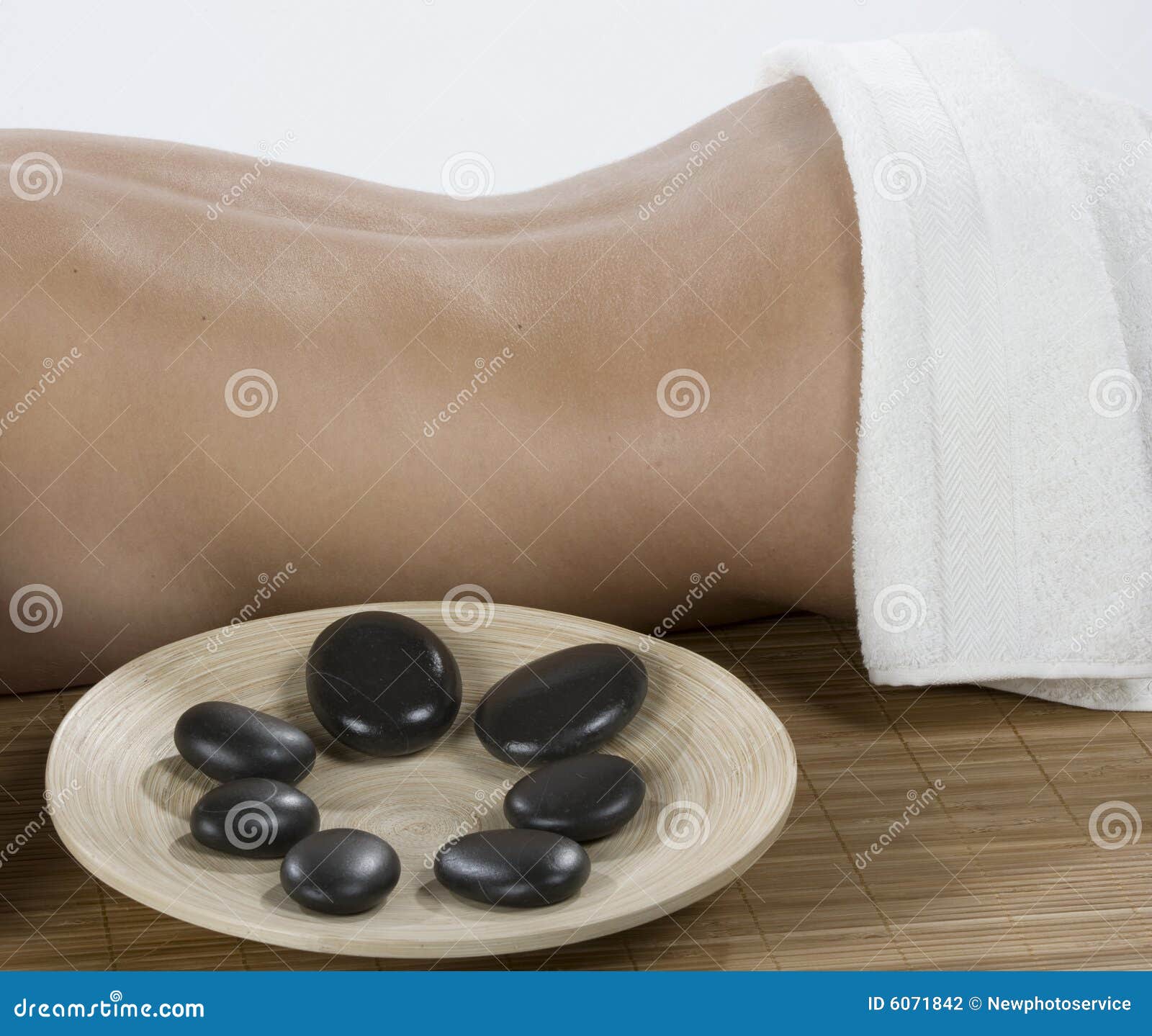 Stone therapy in Spa stock photo. Image of relax, person - 6071842