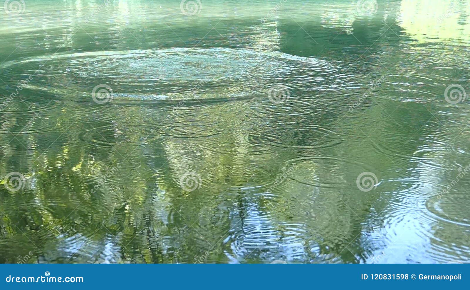 Stone Thrown into the Water Stock Footage - Video of river, pattern ...