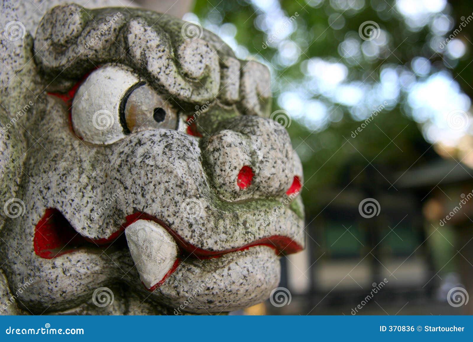 Stone tiger head stock photo. Image of oriental, traveller - 370836