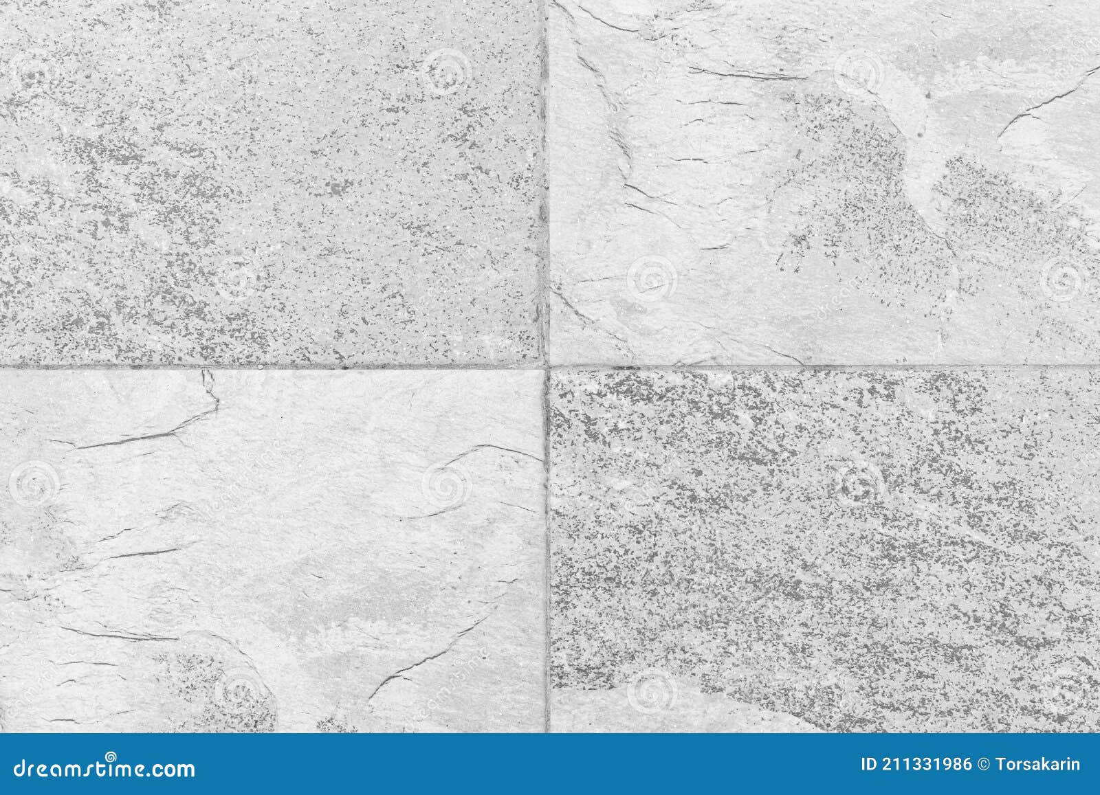 Stone Tile Floor Pattern and Seamless Background Stock Photo - Image of ...