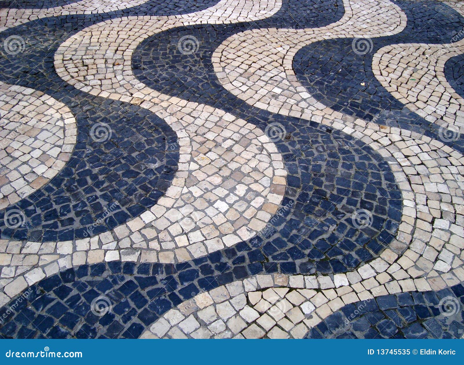 Stone tile pavement stock image. Image of abstract, patio - 13745535