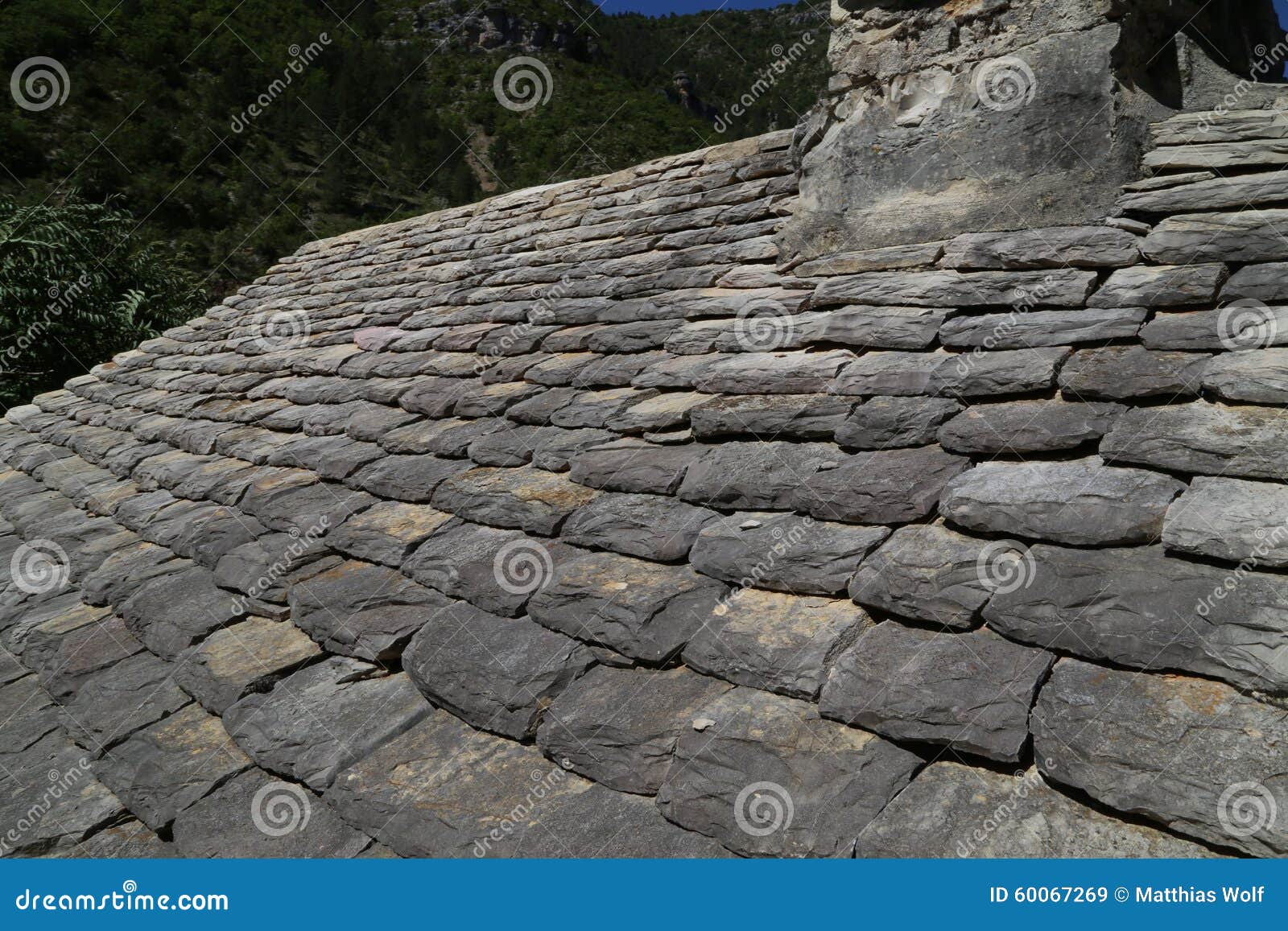 Stone tile roof stock image. Image of feldstein, rough - 60067269