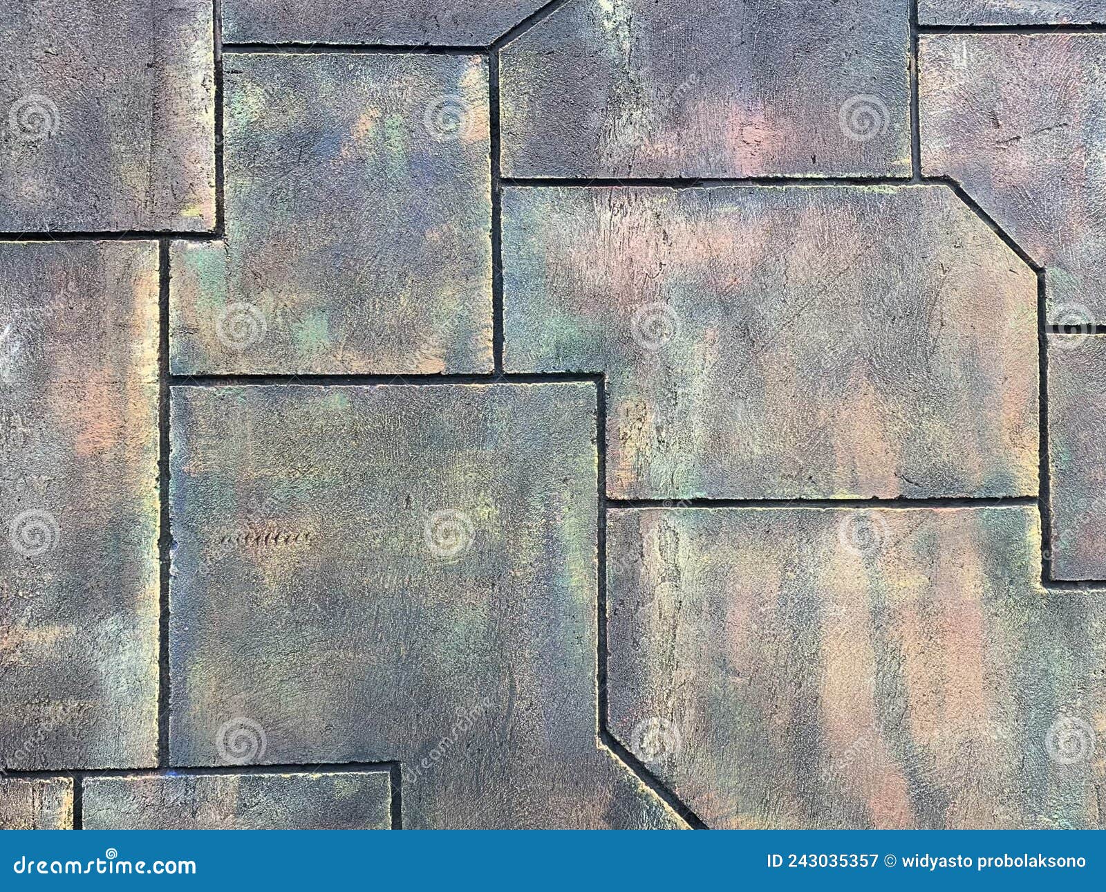 Stone Tile Wall Texture for Background Stock Image - Image of wall ...