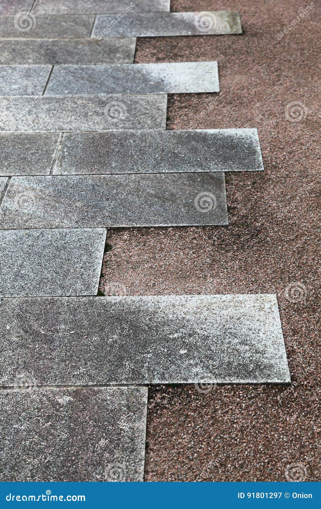 Stone tiled road stock image. Image of pave, daytime - 91801297