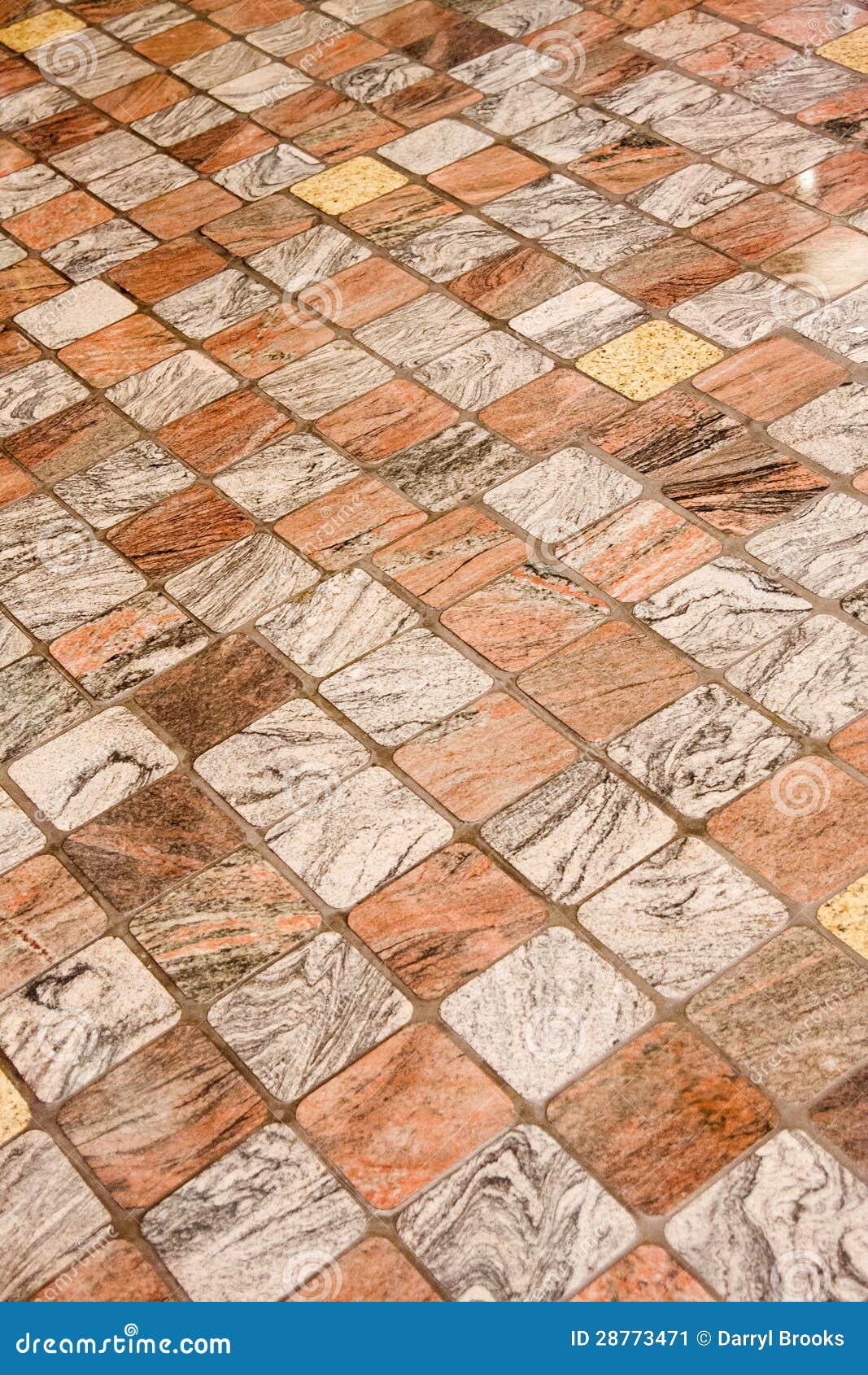 Stone Tiles into Distance stock image. Image of stone - 28773471