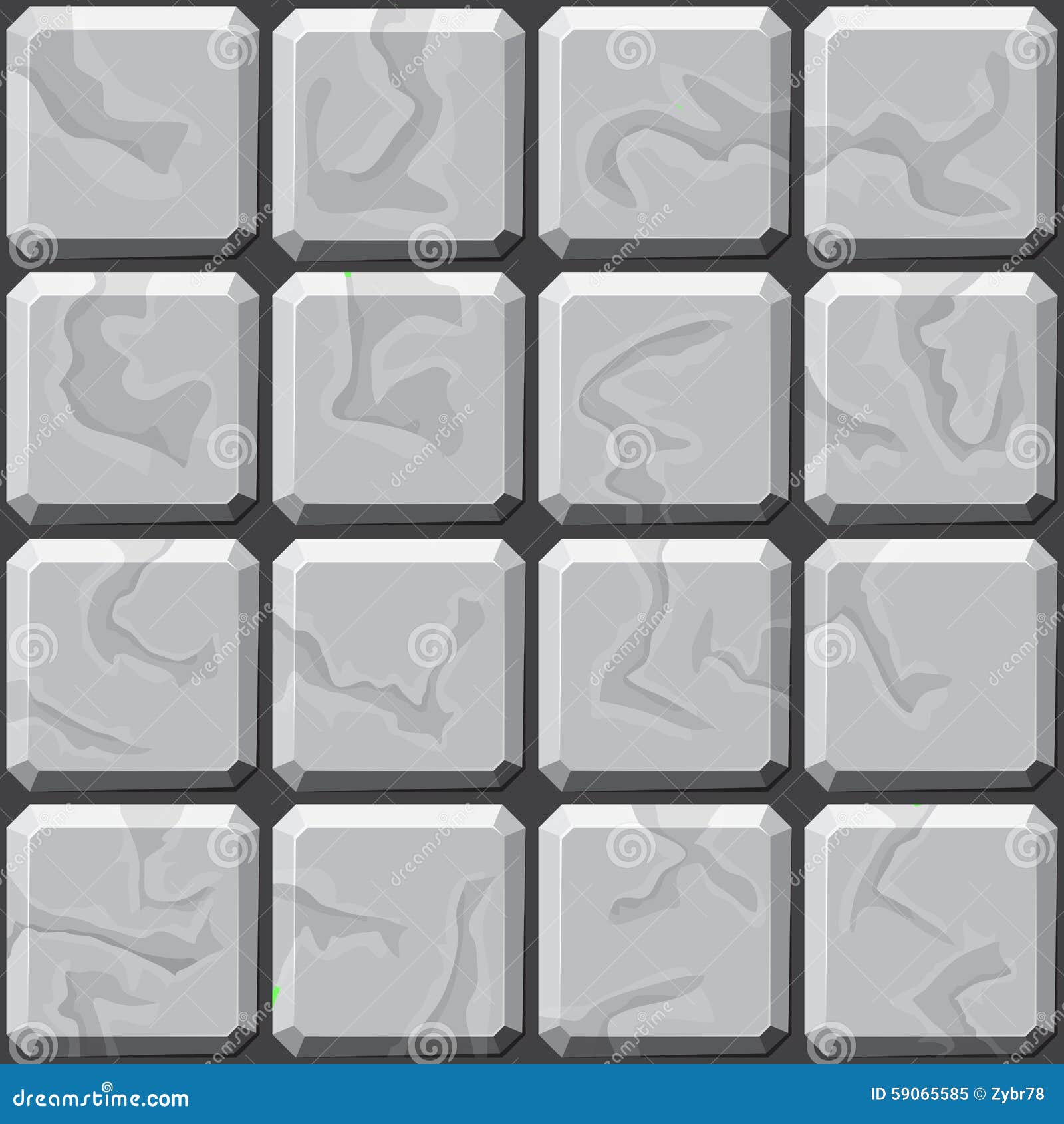 Stone Tiles Seamless Pattern Stock Vector - Illustration of graphic ...