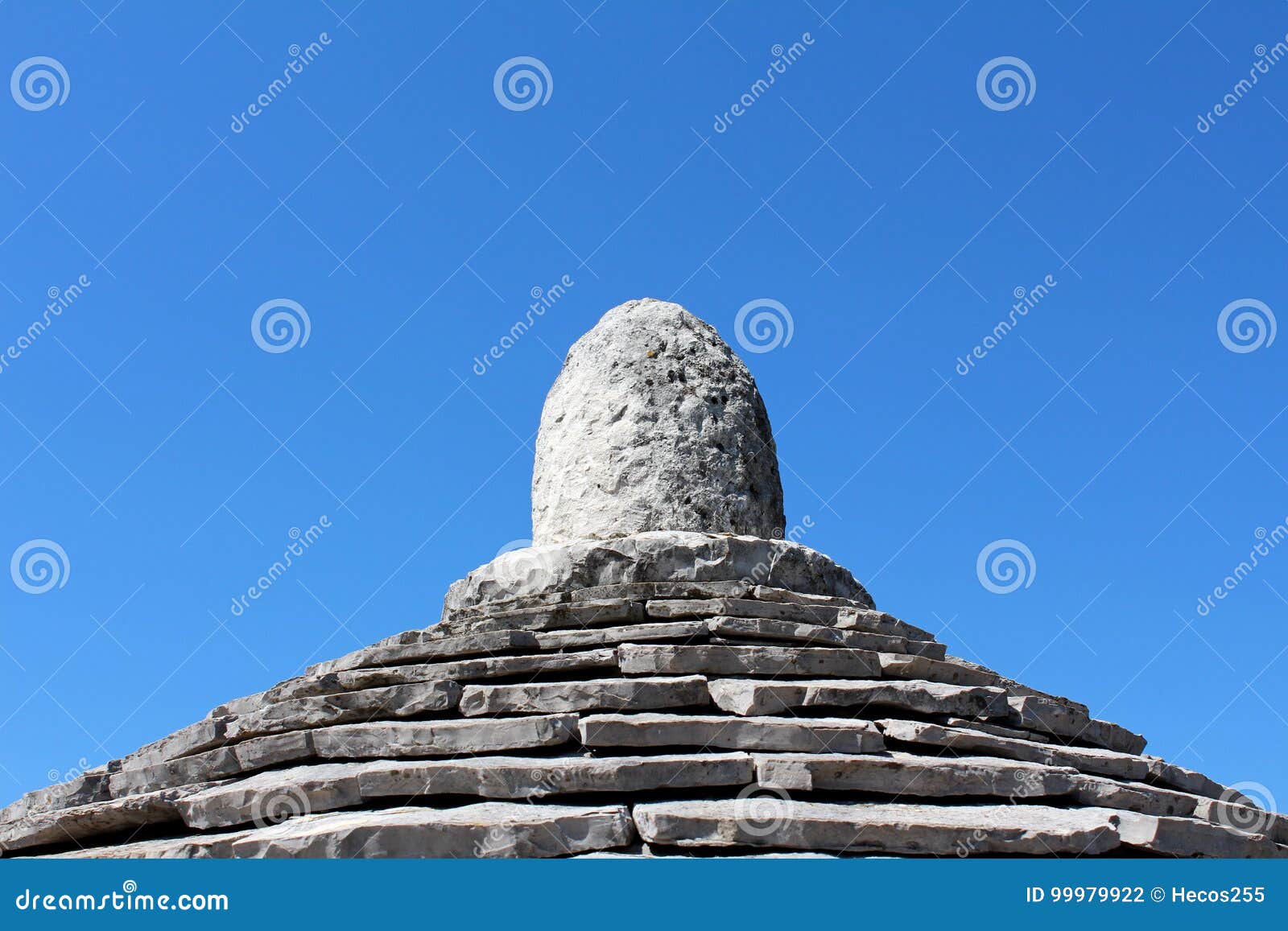 Stone Tiles Structure Top - Istrian Kazun Stock Photo - Image of warm ...