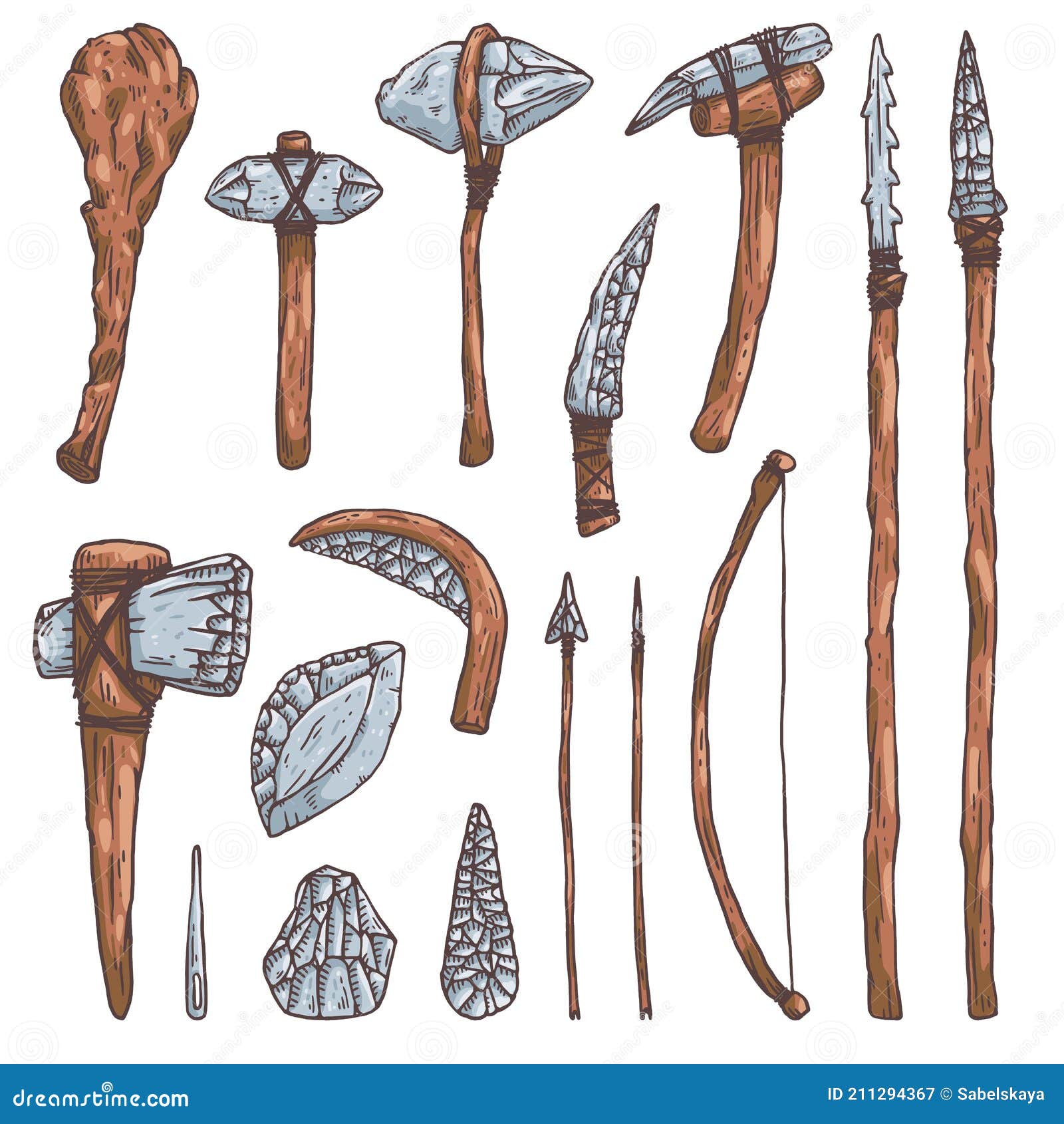 Neolithic Age Weapons