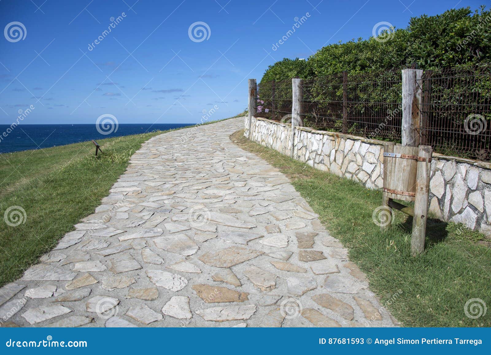 Stone track 1 stock image. Image of stone, track, withsunlight - 87681593