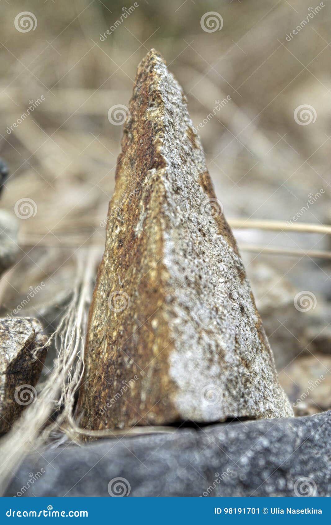 A stone triangle stock image. Image of city, river, landmark - 98191701