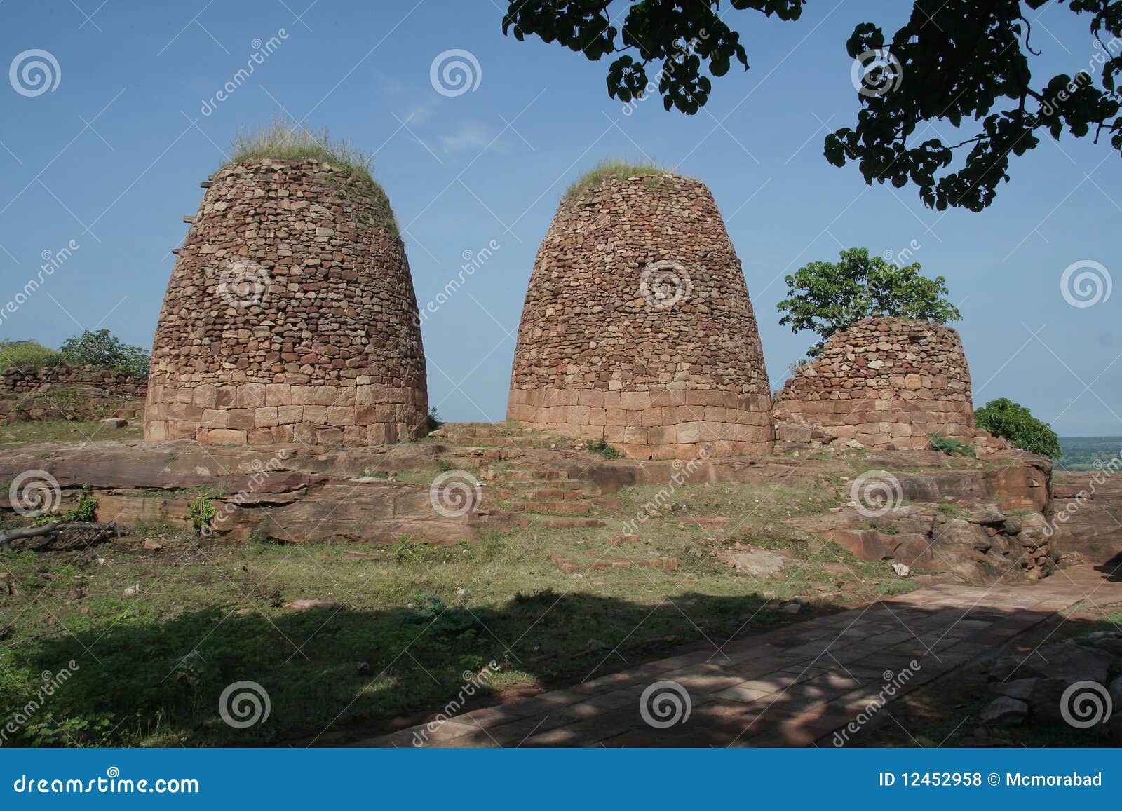 Stone Trio stock photo. Image of kingdom, observation - 12452958