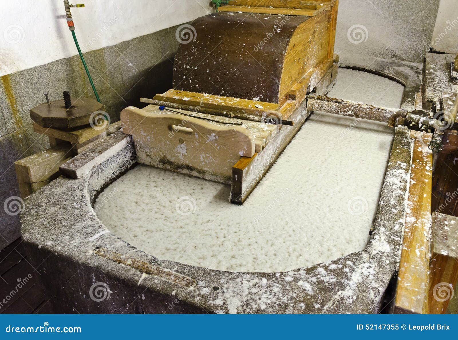 Stone trug at a paper mill editorial image. Image of production - 52147355