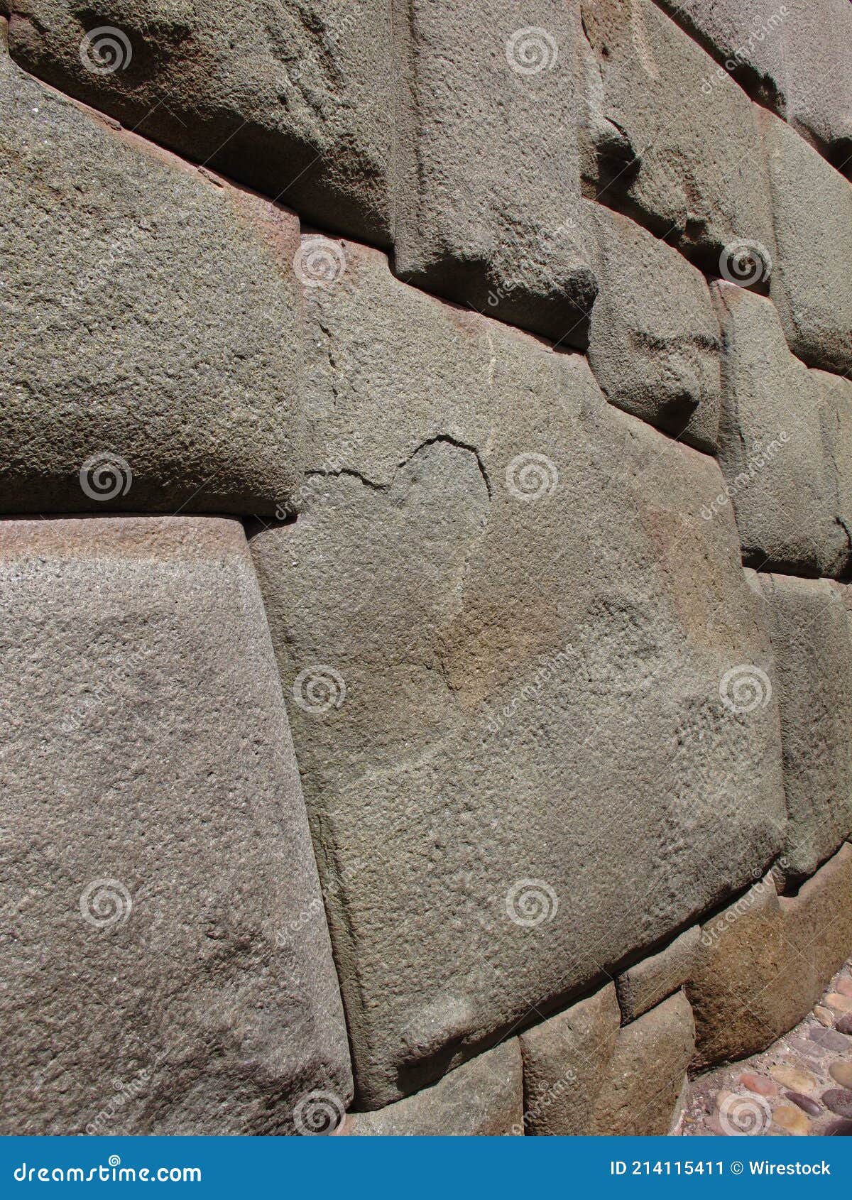 Stone of the Twelve Angles in Cusco Stock Image - Image of conquer ...