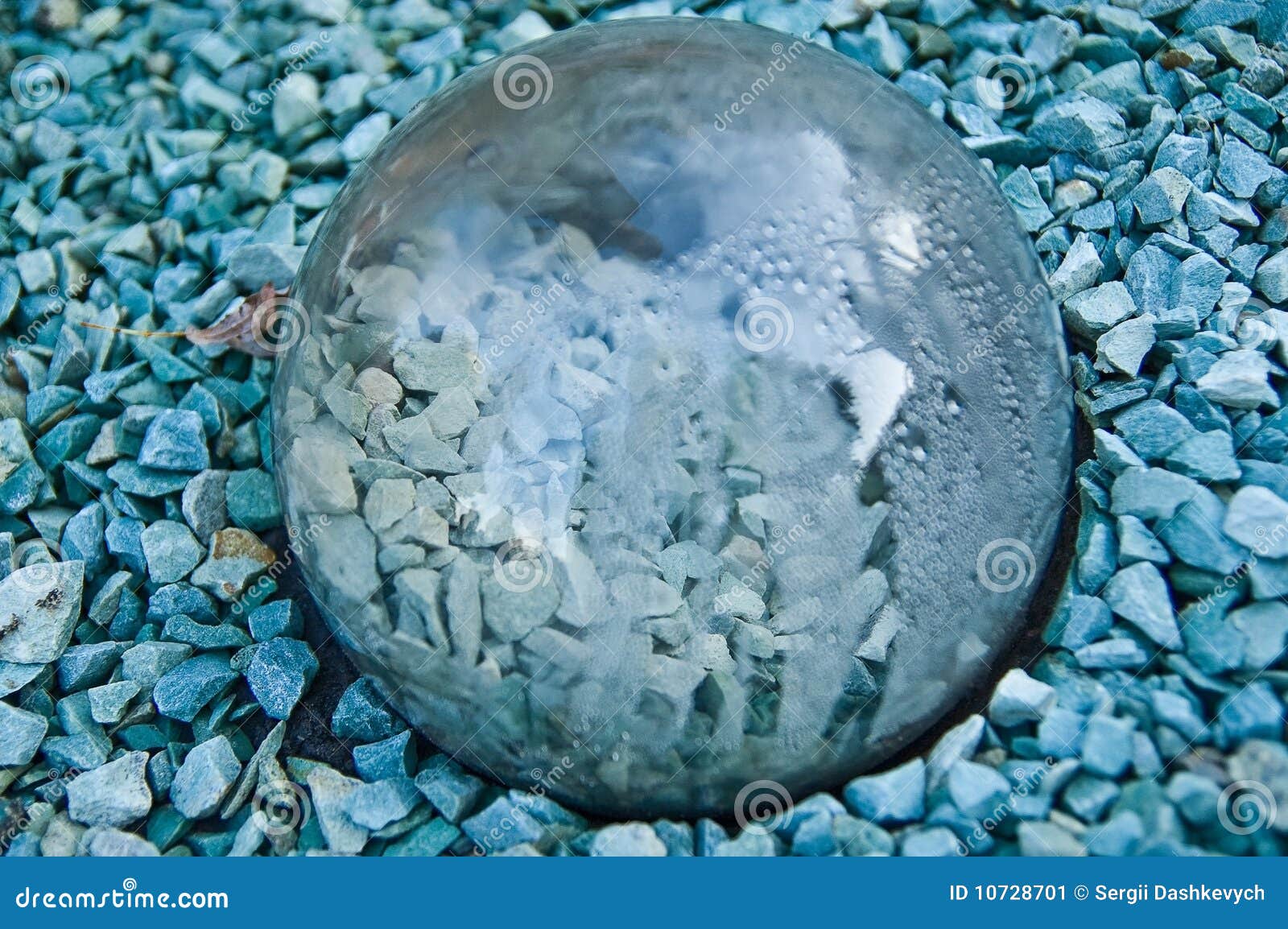 Stone under glass stock image. Image of abstraction, macro - 10728701