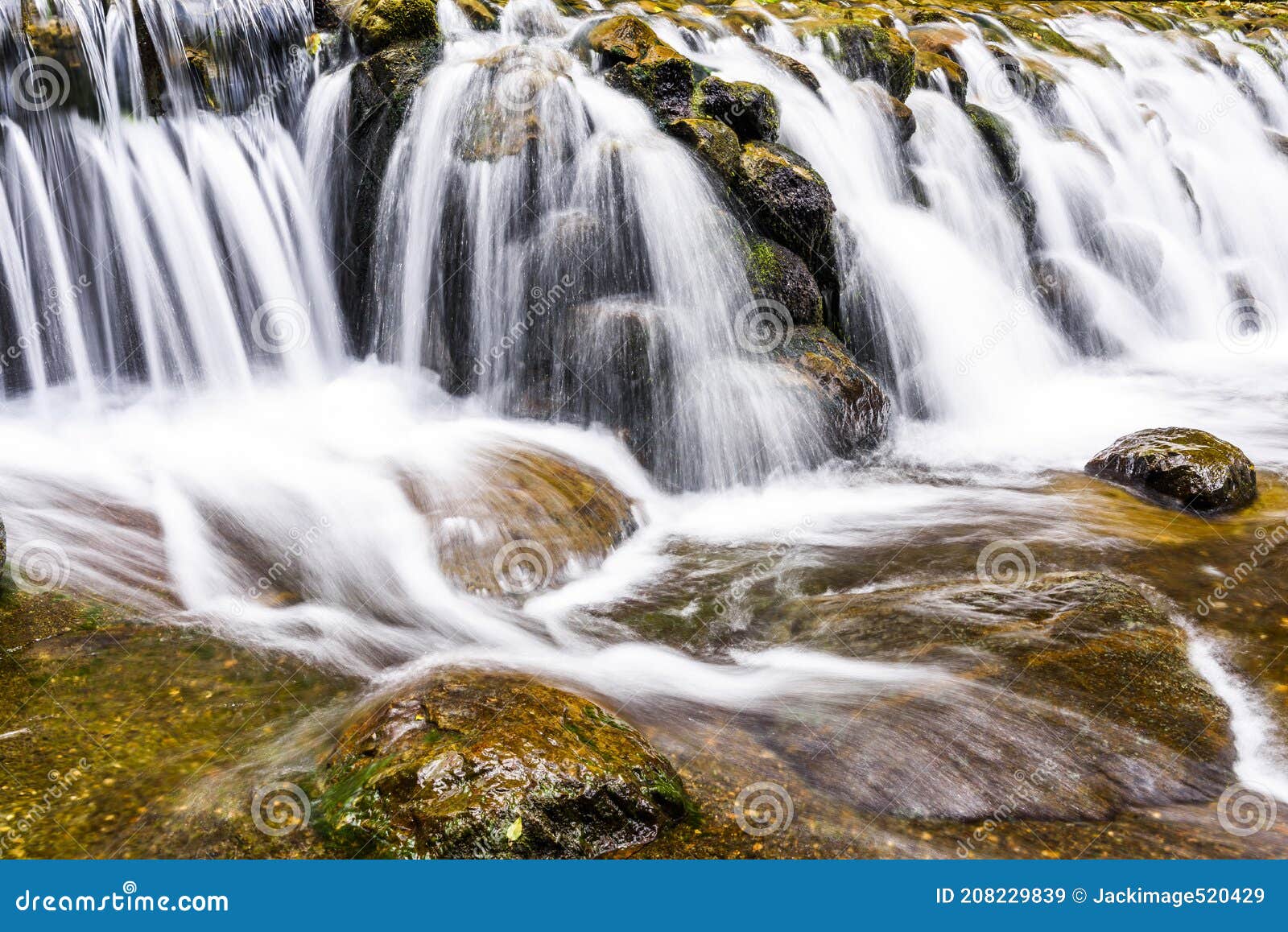 Close-up Waterfall, Natural Background Stock Image - Image of mountain ...