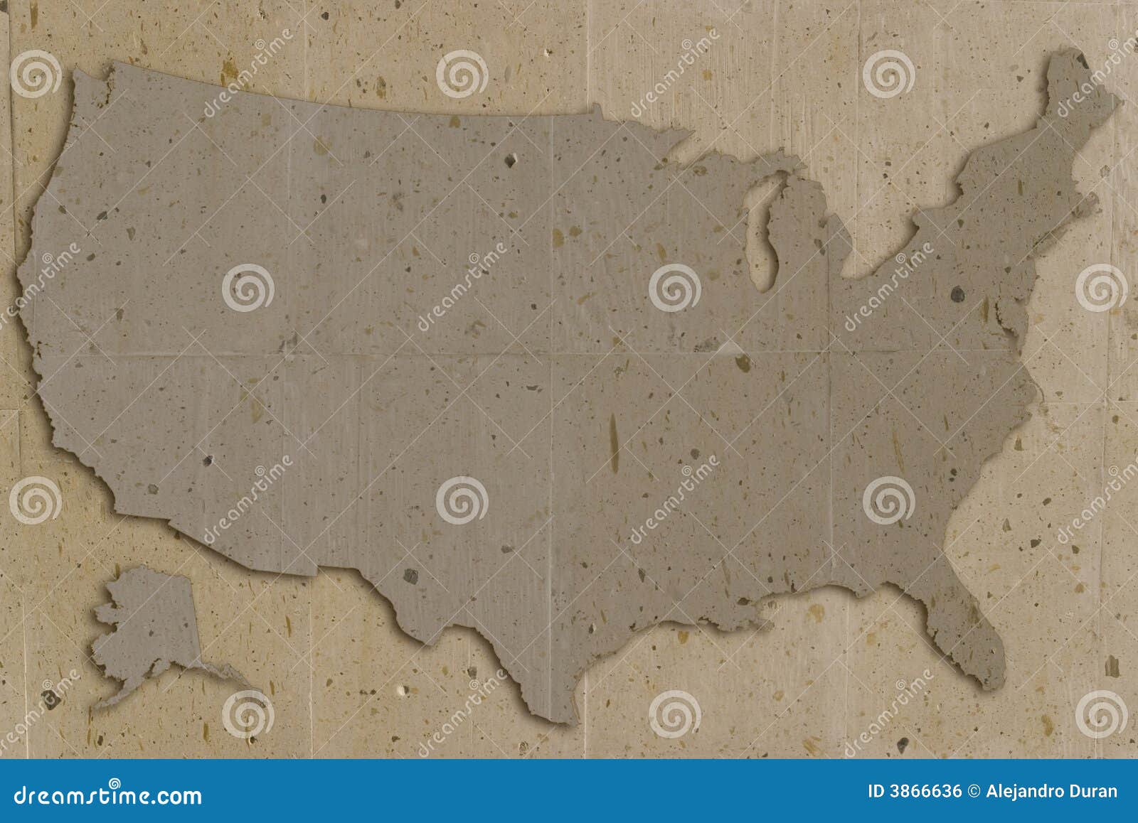 Stone usa brown stock illustration. Illustration of colours - 3866636