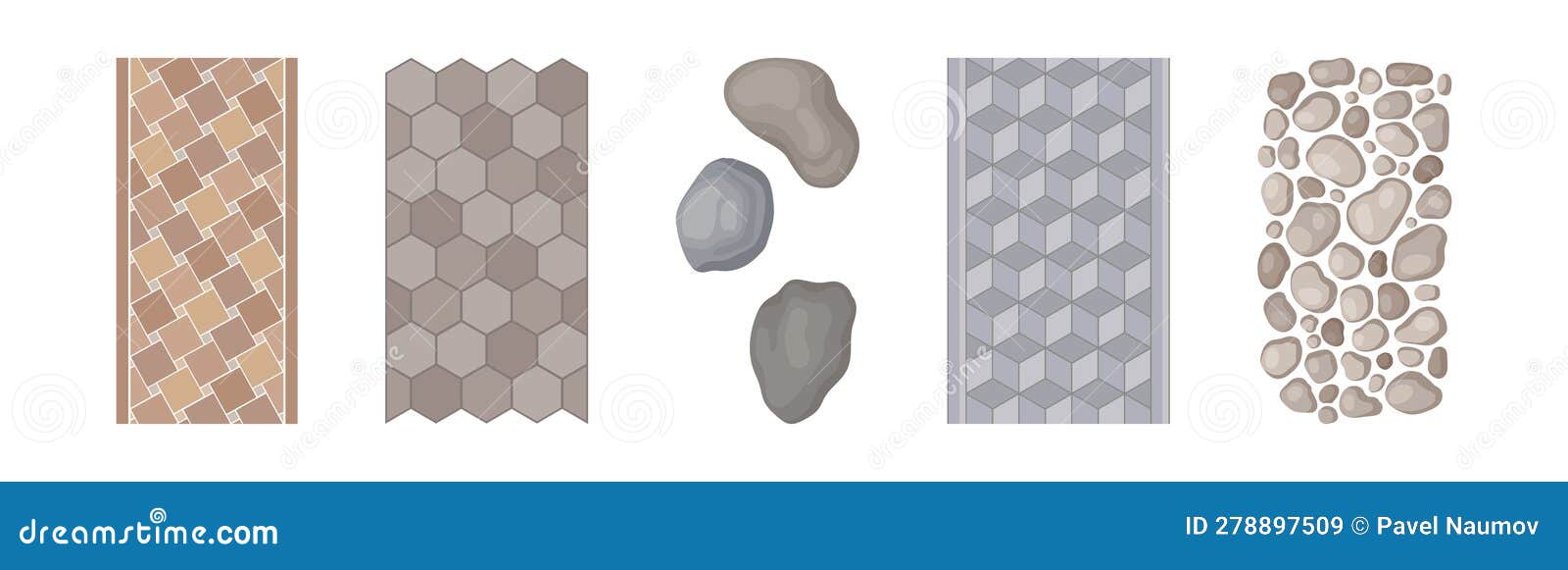 Walkway Or Pavement Of Flagstone As Outdoor Floor Covering And ...