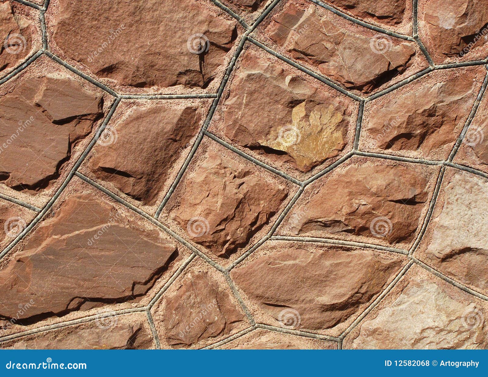 Stone wall stock photo. Image of bumpy, rock, background - 12582068