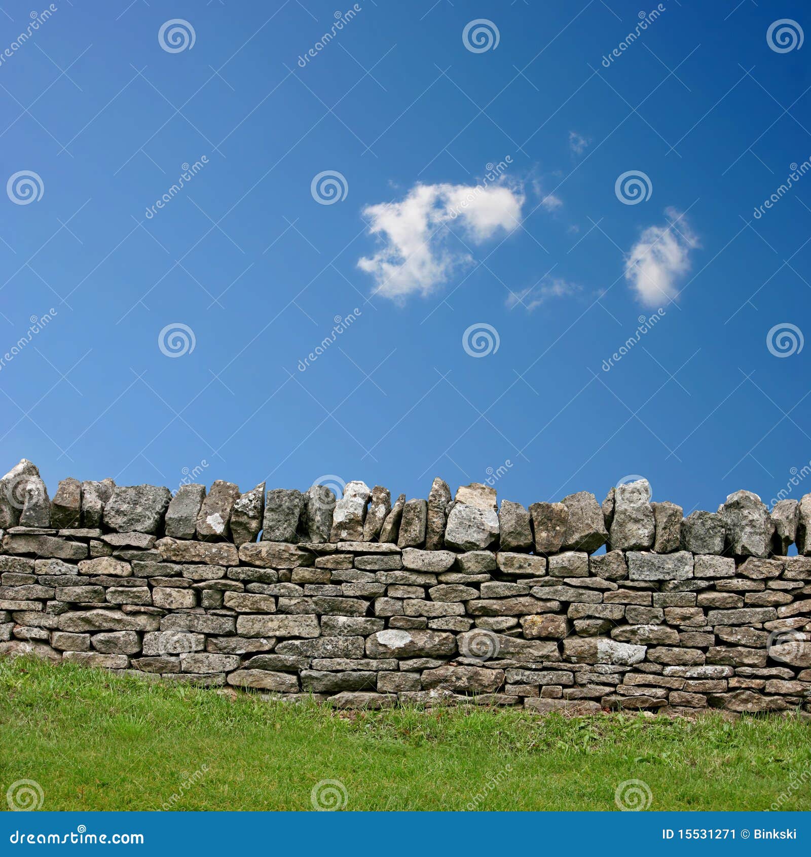 Stone Wall stock image. Image of stone, field, rural - 15531271