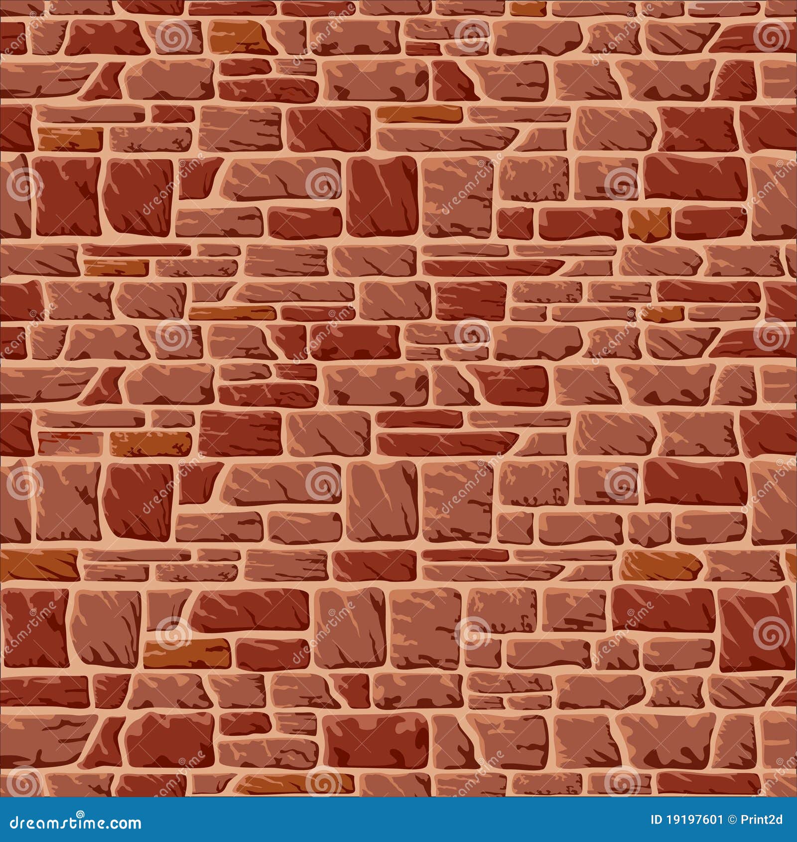 Dry Stone Wall Masonry Seamless Texture Map Royalty-Free Stock ...