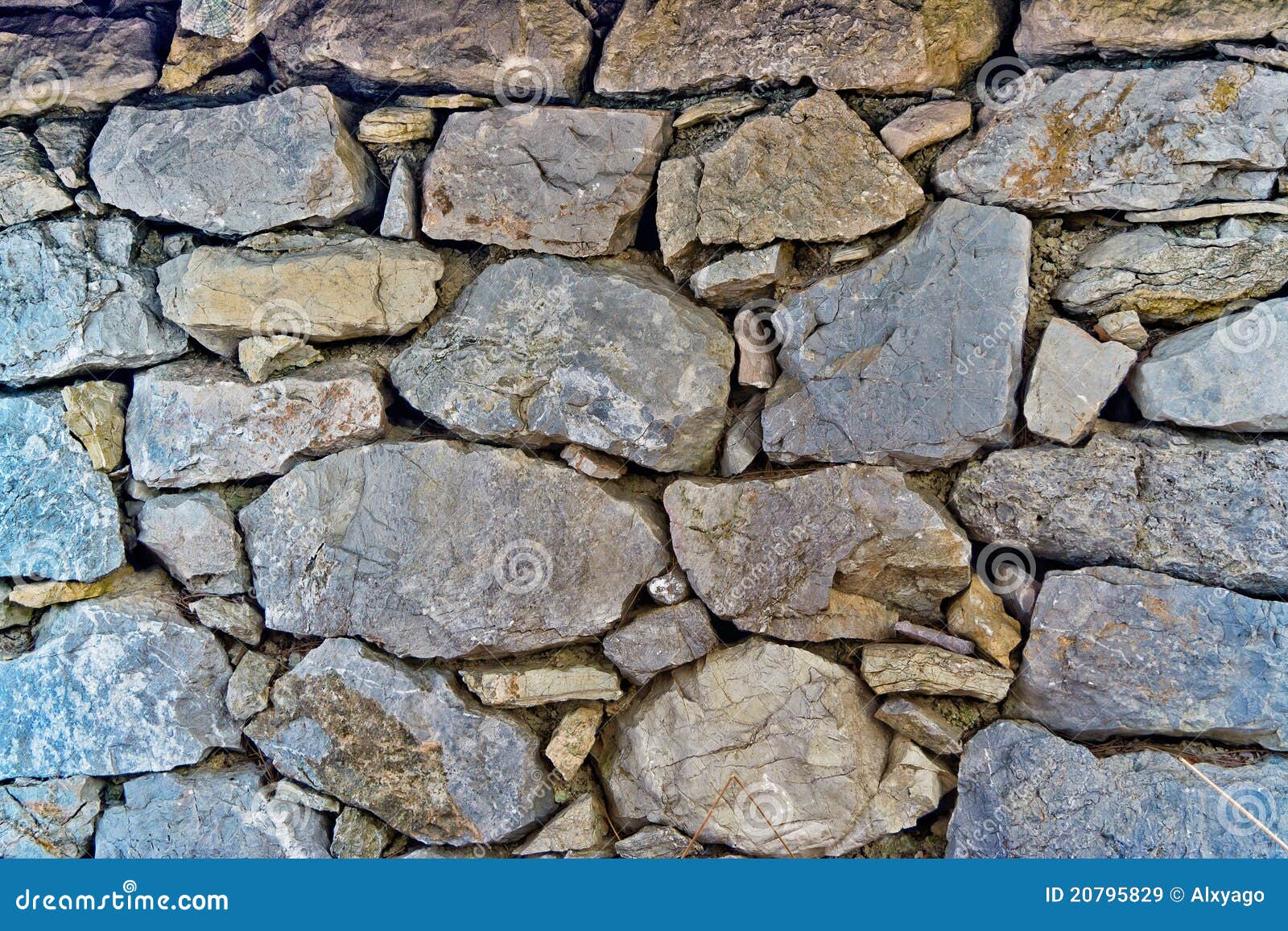 Stone wall stock image. Image of bumpy, mineral, cement - 20795829