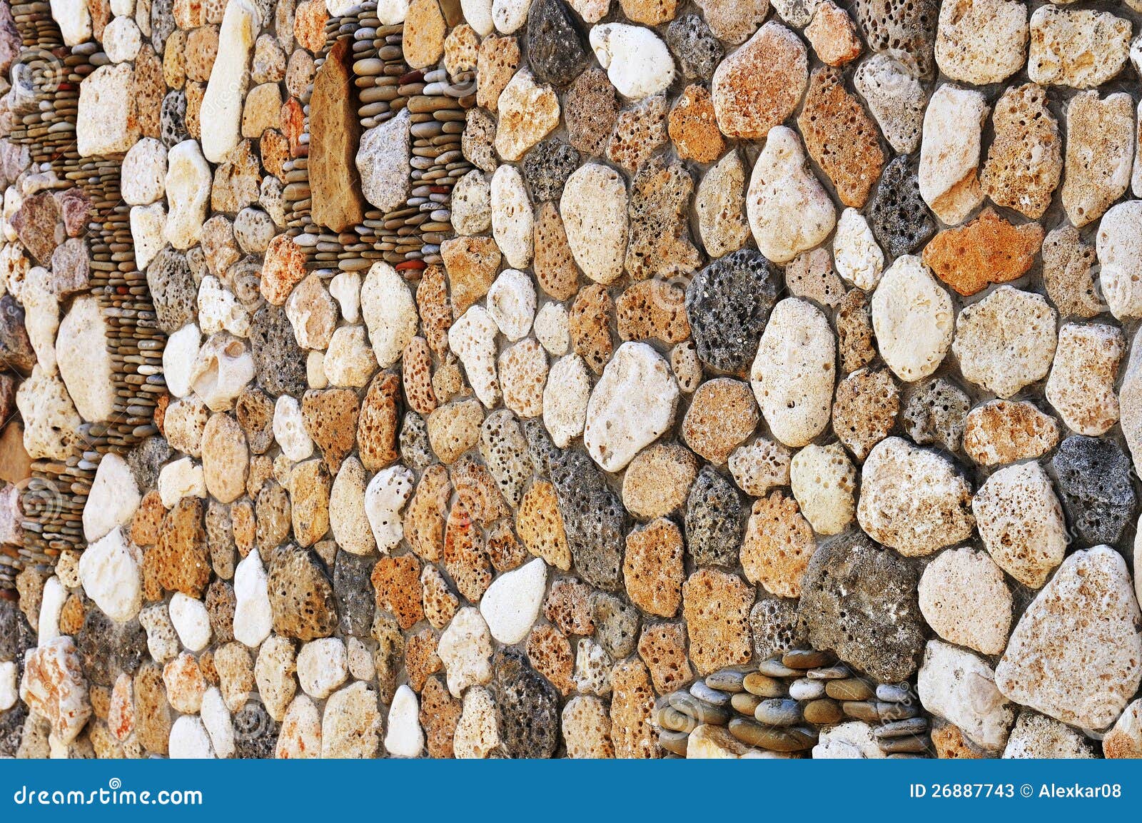 Stone wall stock image. Image of bumpy, architecture - 26887743