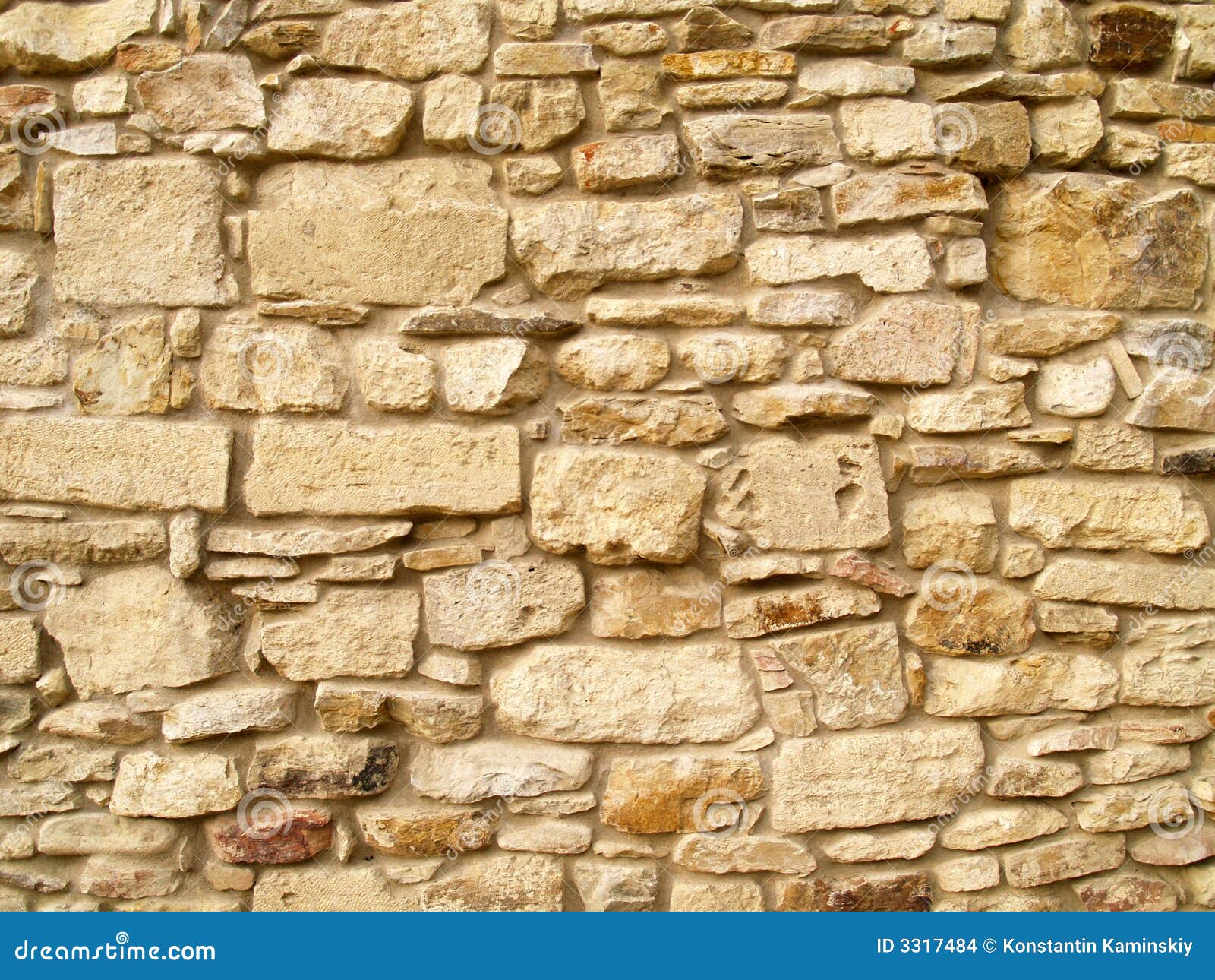 Stone Wall Picture. Image: 3317484