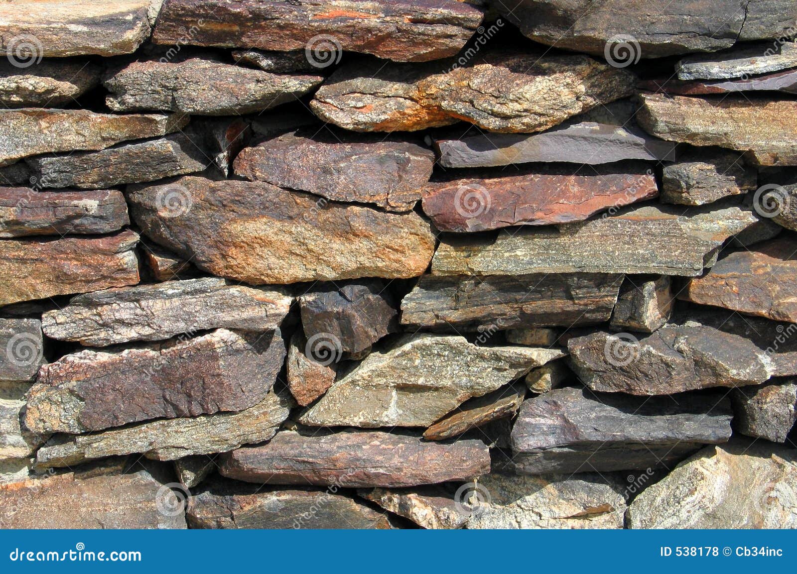 Stone wall stock photo. Image of wall, orange, mineral - 538178