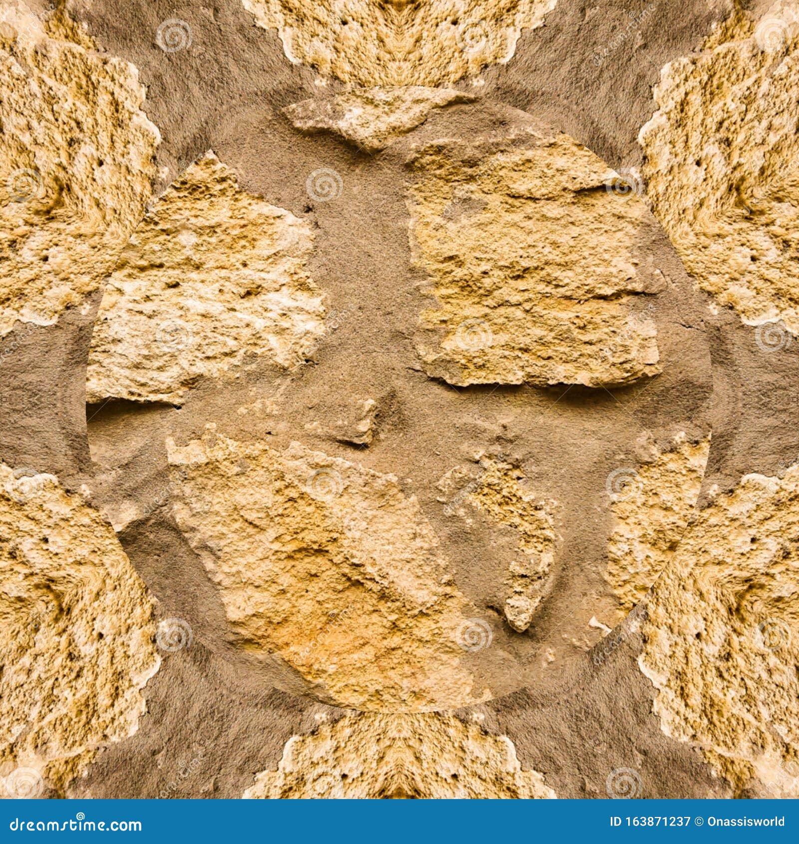 Stone Wall Abstract Art Background Stock Image - Image of abstract ...