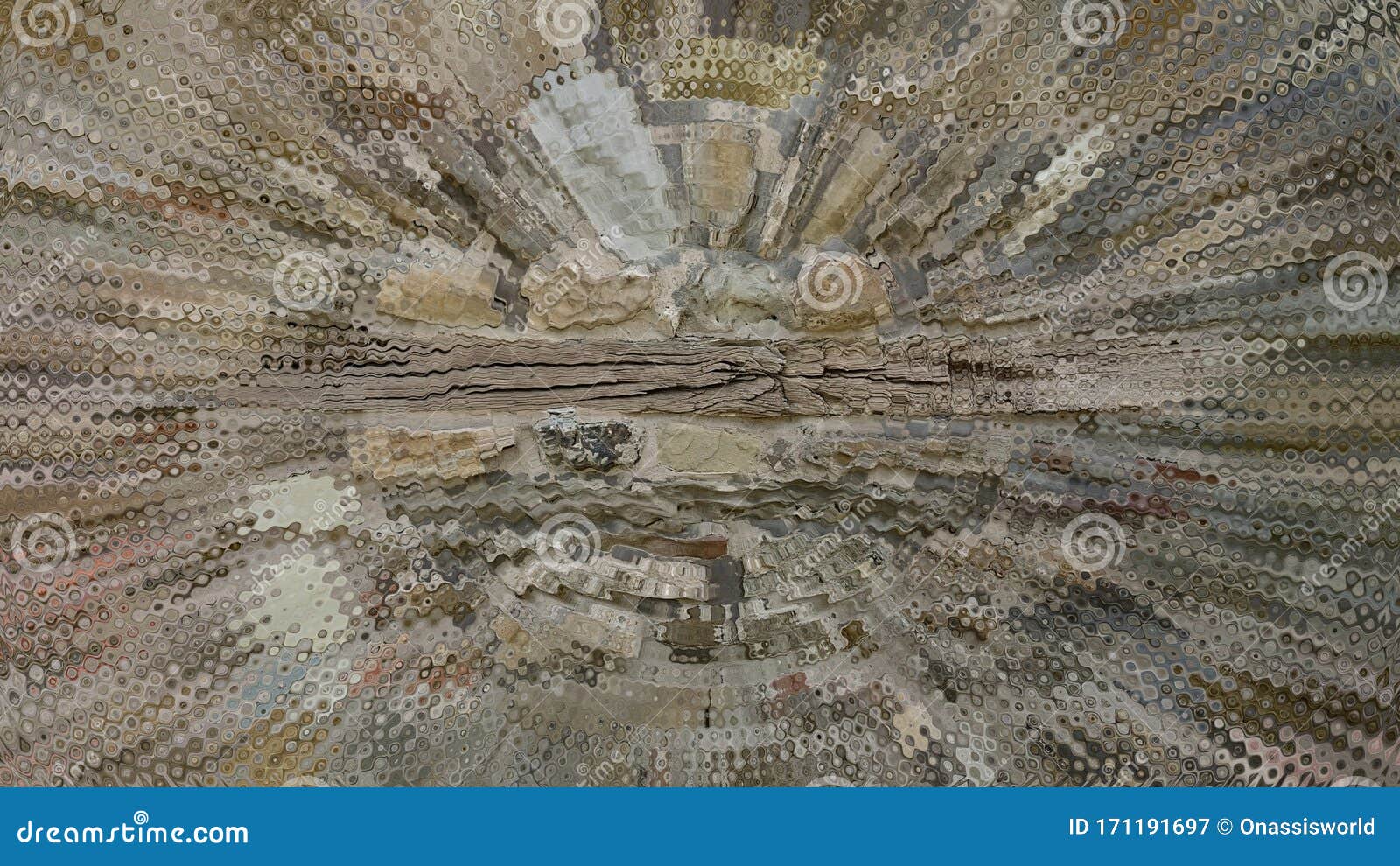 Stone Wall Abstract Creative Background Digital Art Stock Image - Image ...