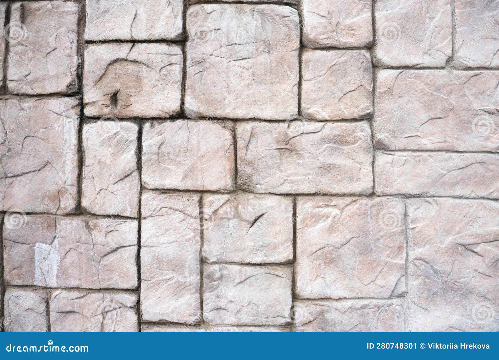 Stone Wall As a Background or Texture. Antique Wall. Pink Stone ...