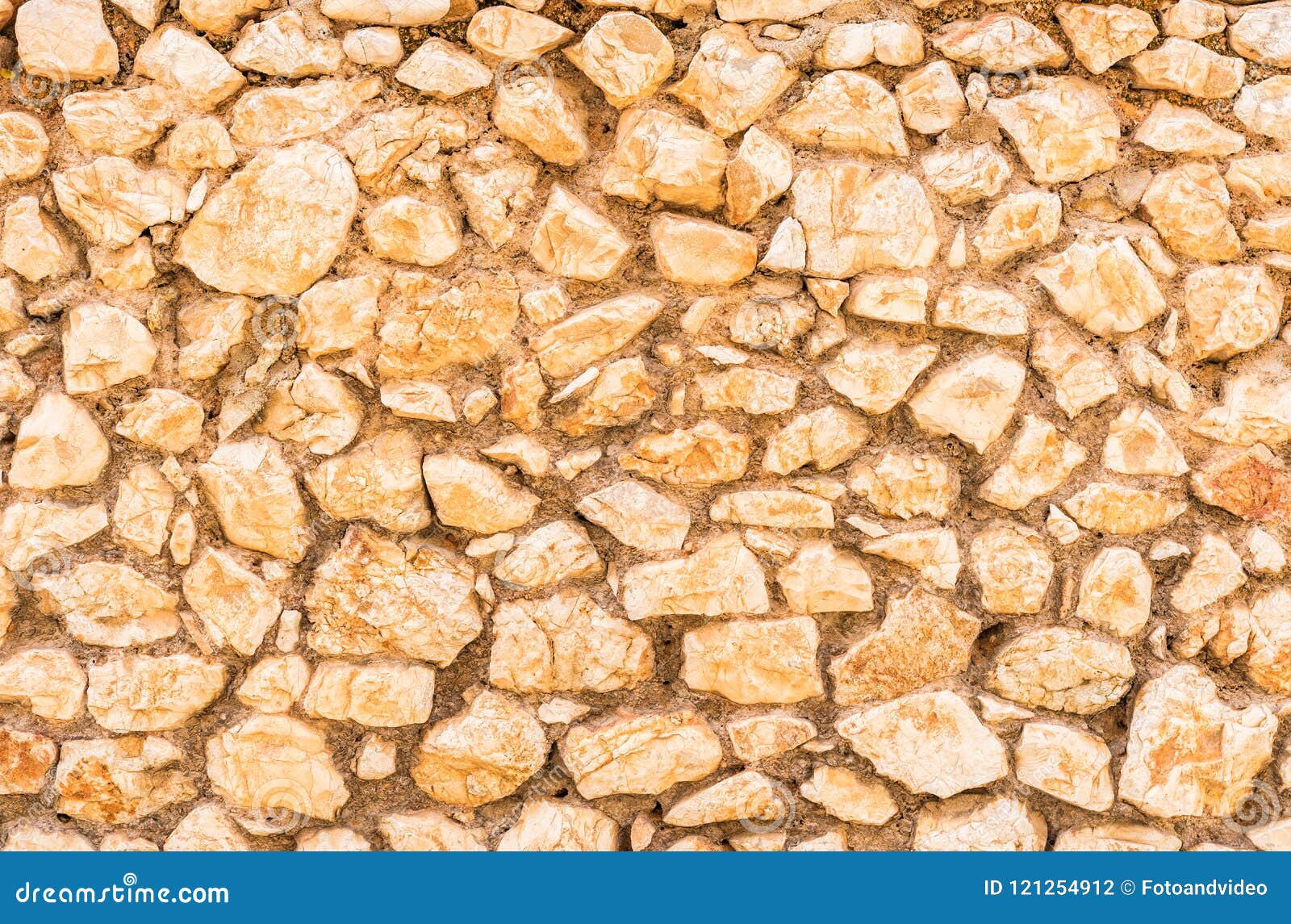 Rustic Stone Wall Pattern, Background Texture Stock Photo - Image of ...