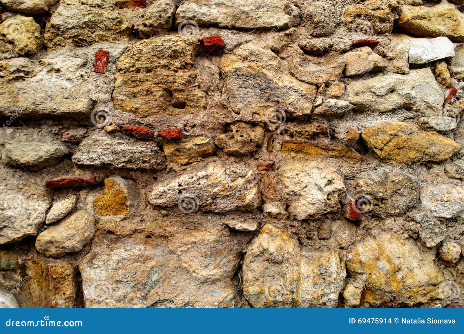 Stone wall background stock photo. Image of abandoned - 69475914