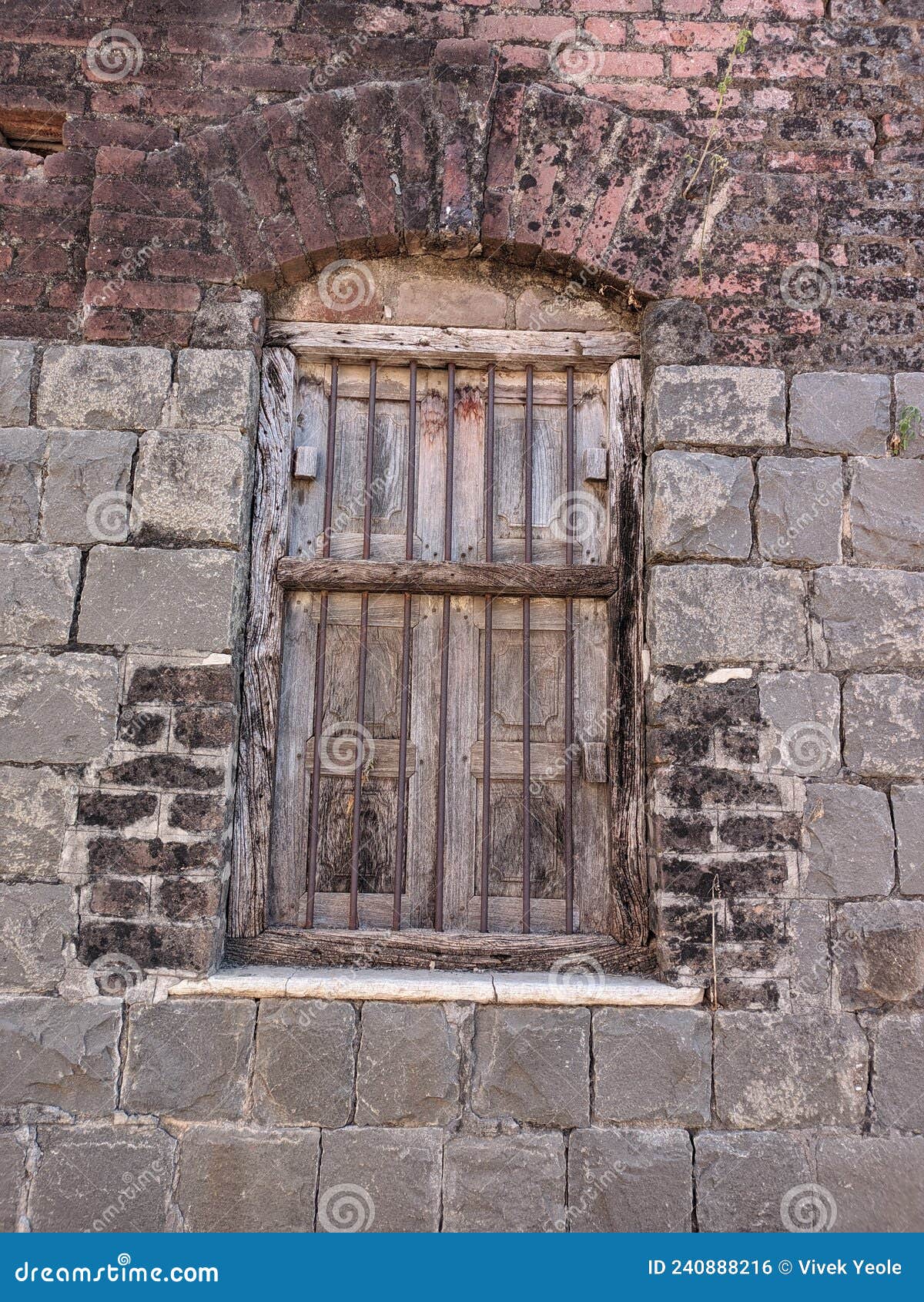 Stone Wall Background or Old Stone Background Window Stock Photo ...
