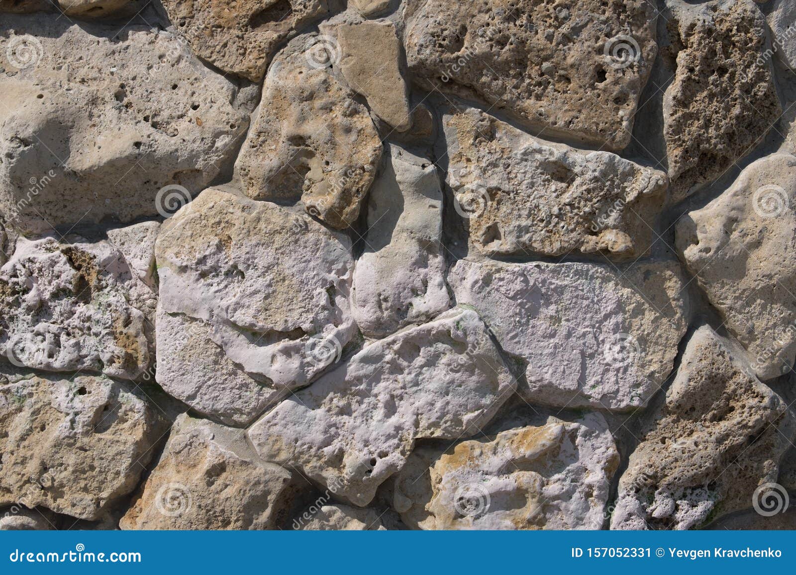 Background of Stonework. the Texture of the Stone Wall Stock Image ...