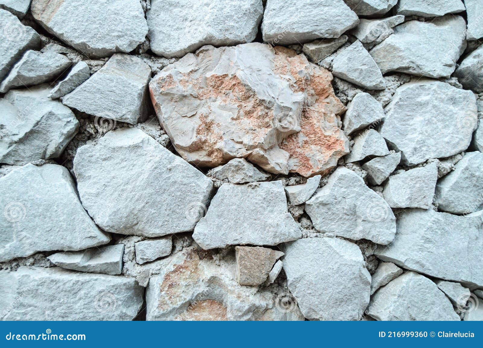 Stone Wall Background Texture, Grey Rough Stone Stock Photo - Image of ...