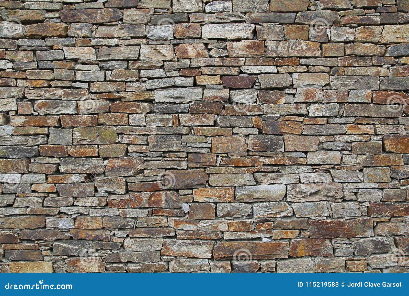 Stacked Stone Wall Background Stock Image - Image of brown, rock: 115219583